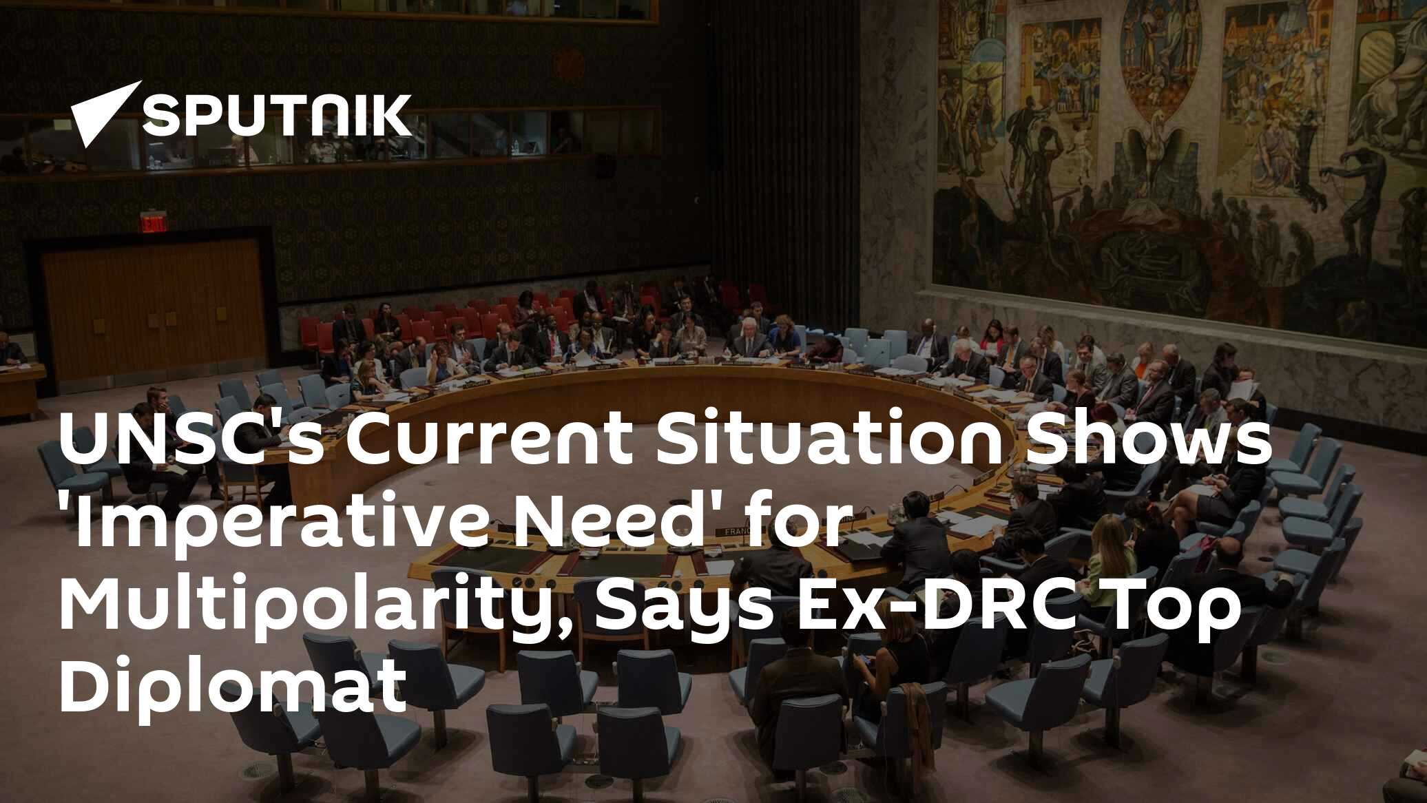 UNSC's Current Situation Shows 'Imperative Need' for Multipolarity - Ex ...