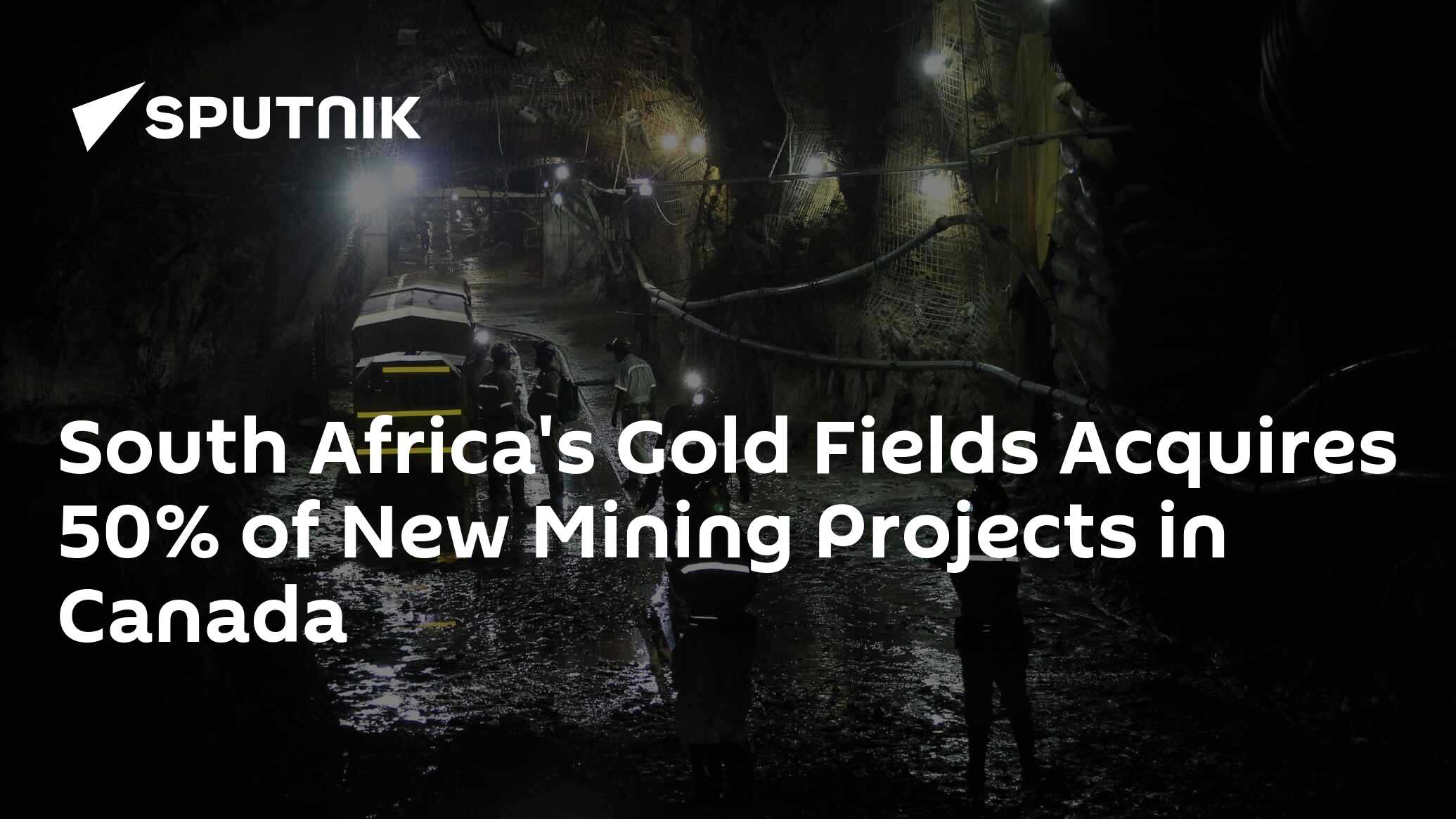 South African Firm Gold Fields Acquires 50% of New Mining Projects in ...