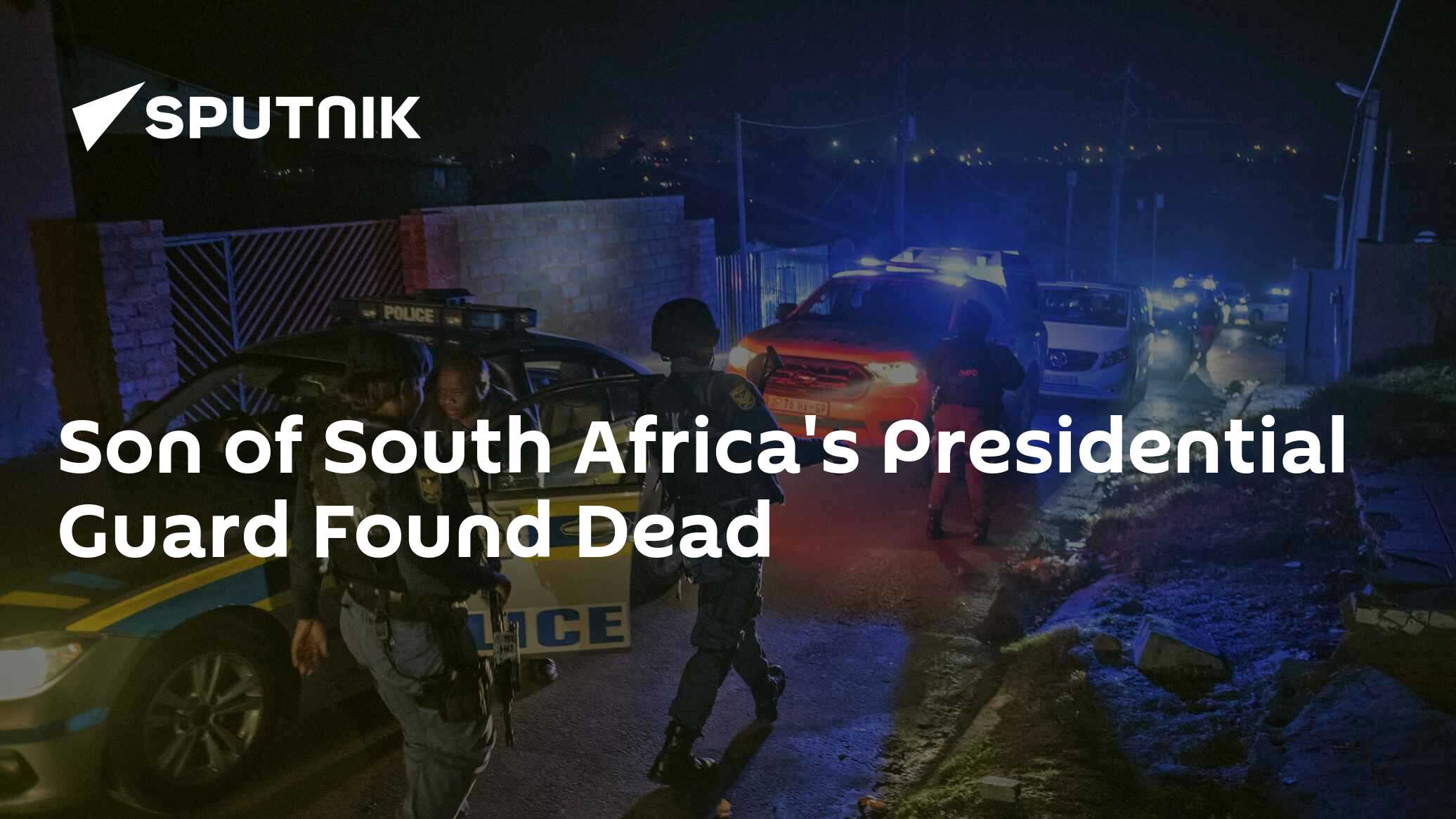 Son of South Africa's Presidential Protection Unit Found Dead, Reports Say