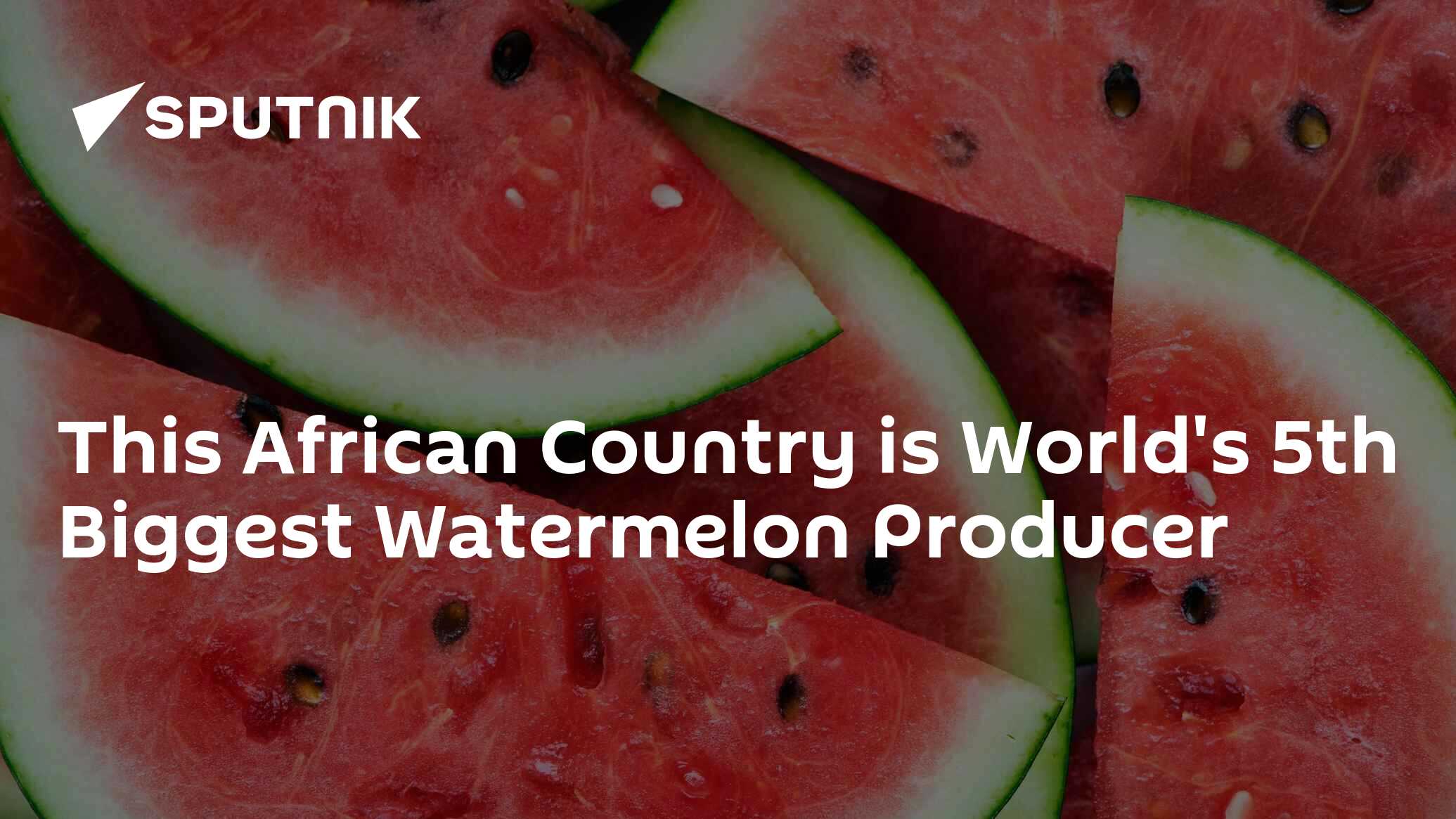 This African Country is World's 5th Biggest Watermelon Producer