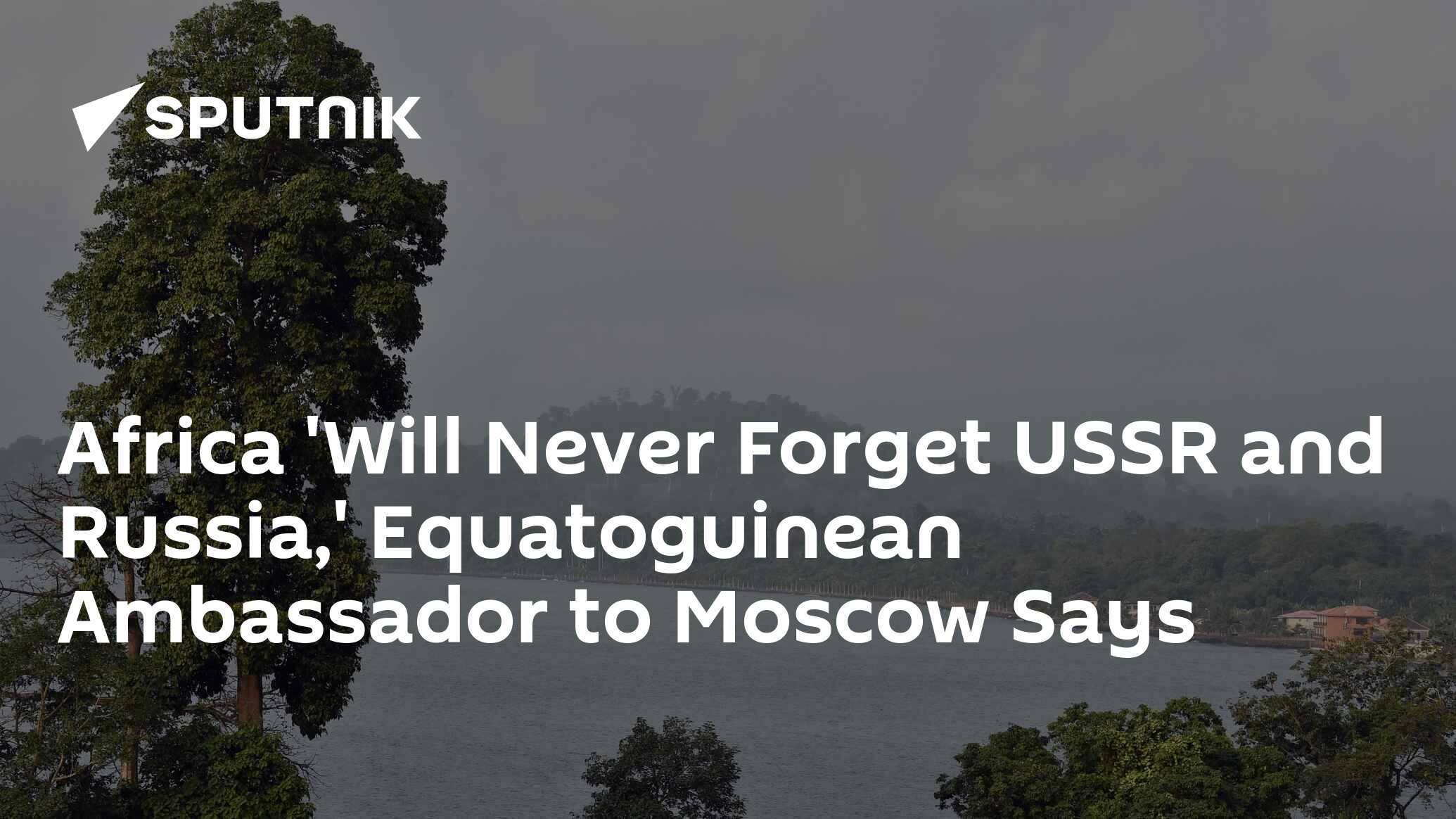 Africa 'Will Never Forget the USSR and Russia': Ecuadorian Ambassador ...