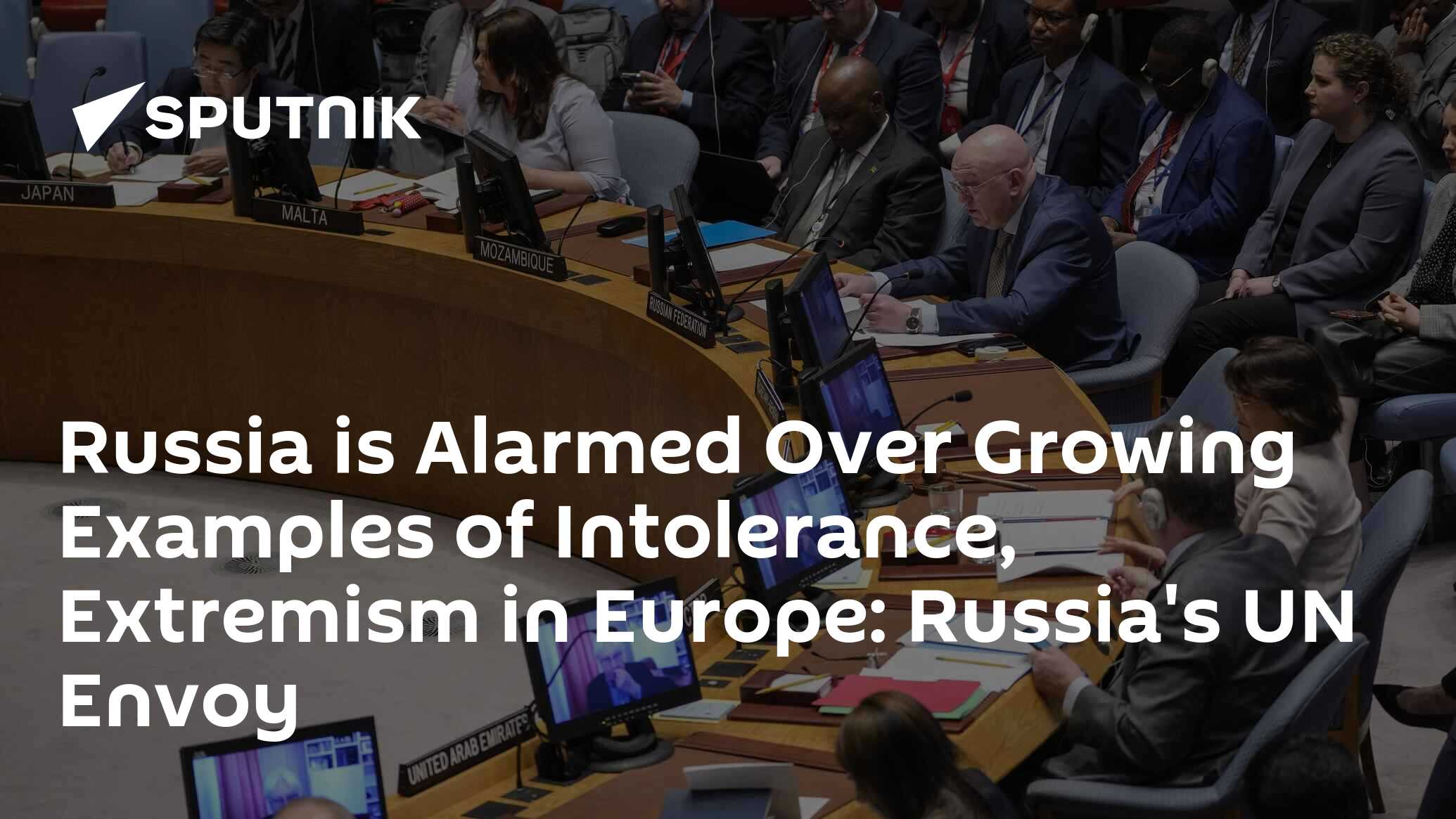 Russia is Alarmed Over Growing Examples of Intolerance, Extremism in ...