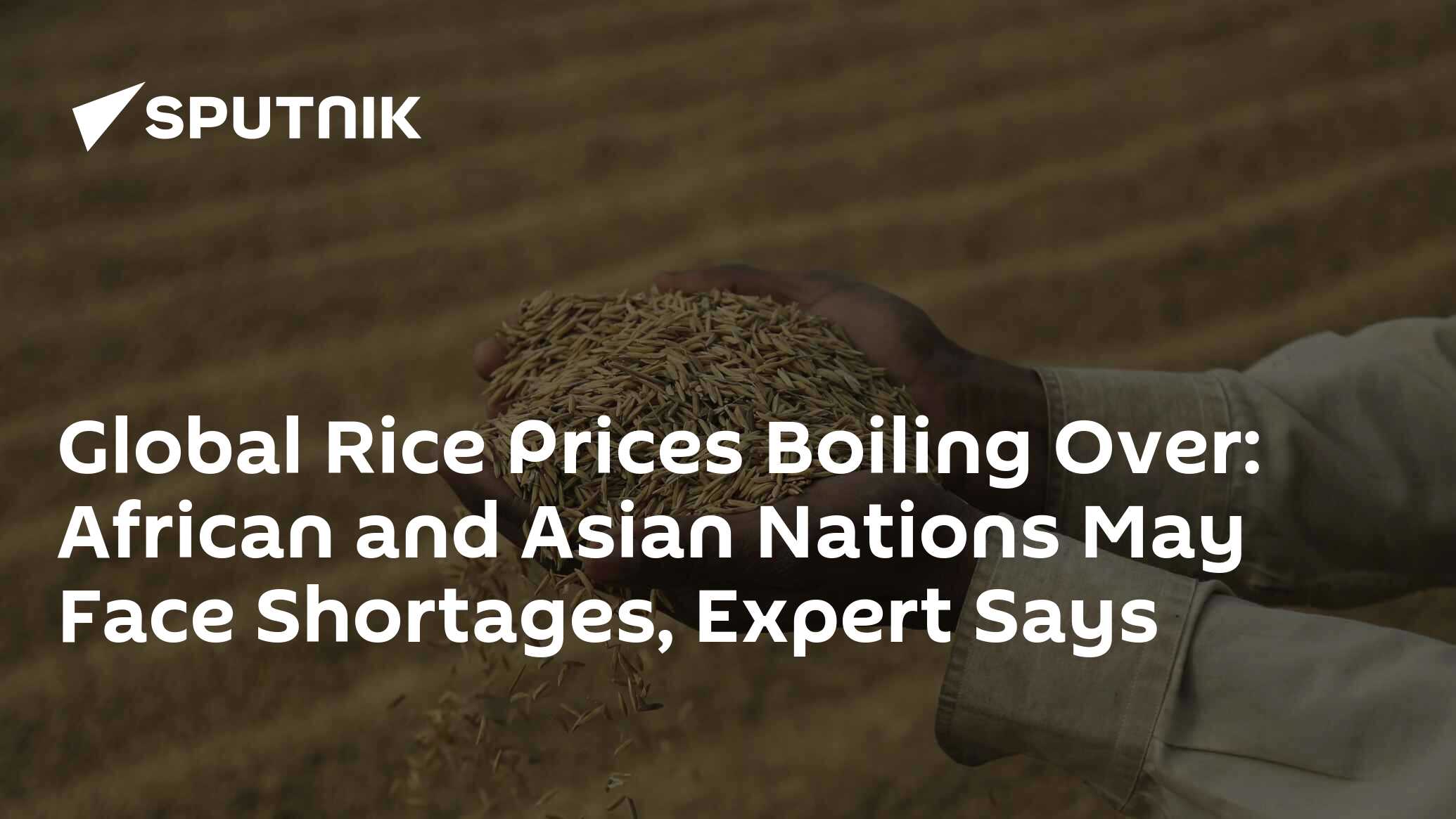 Global Rice Prices Boiling Over: African and Asian Nations May Face ...