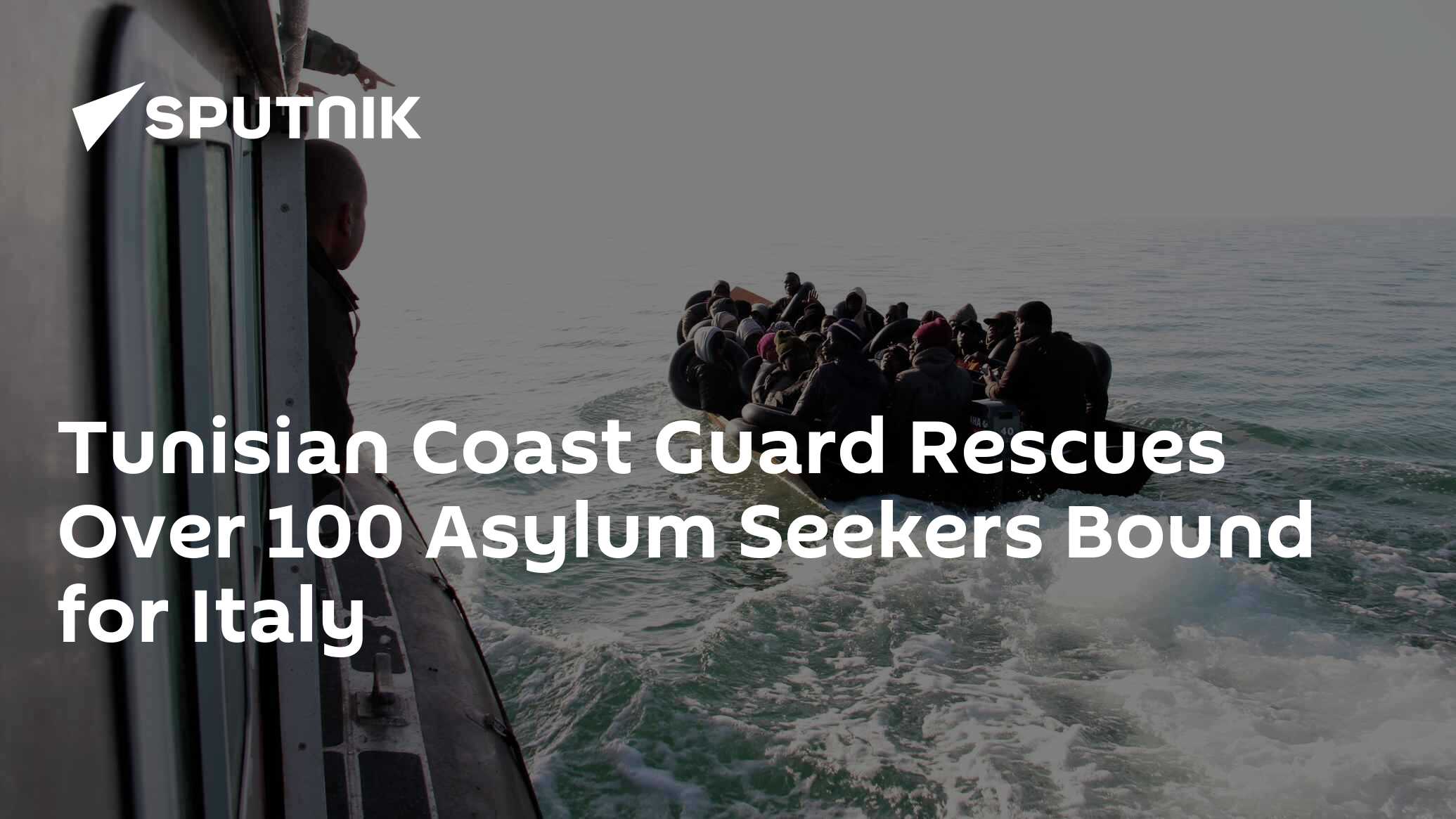 Tunisian Coast Guard Rescues Over 100 Asylum Seekers Bound for Italy