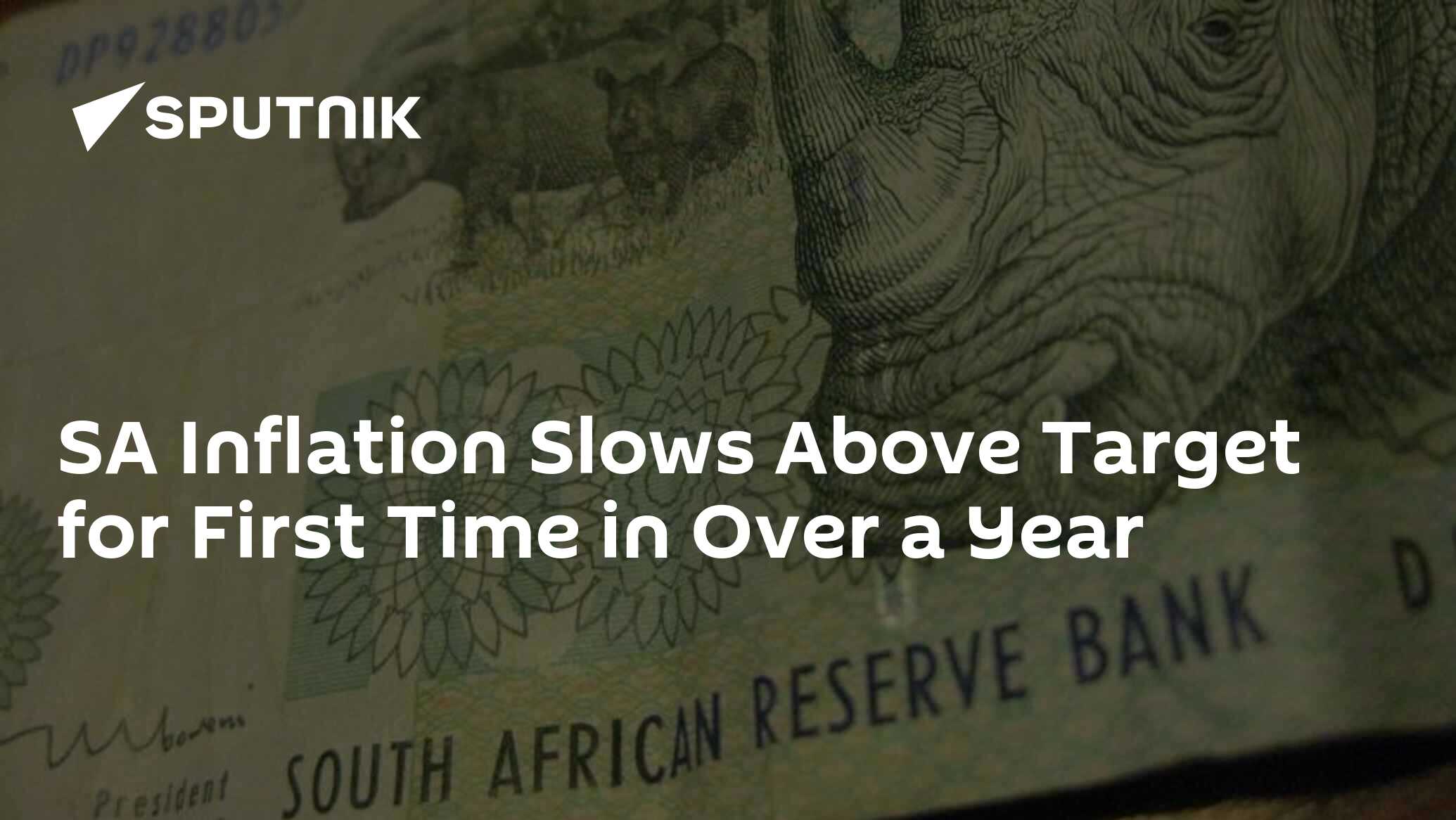 SA Inflation Slows Above Target for First Time in Over a Year - 19.07.2023, Sputnik Africa