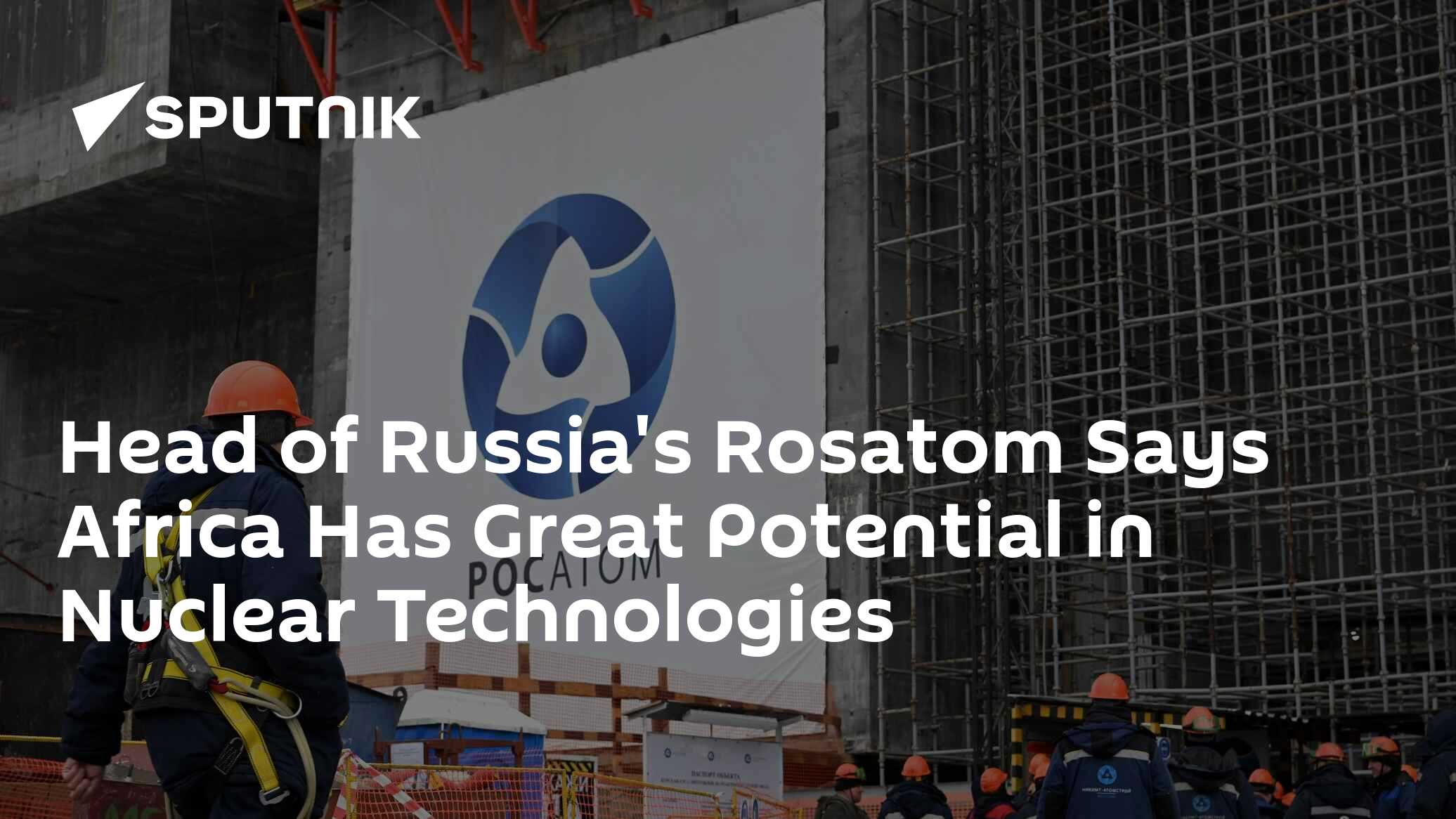 Head of Russia's Rosatom Says Africa Has Great Potential in Nuclear ...
