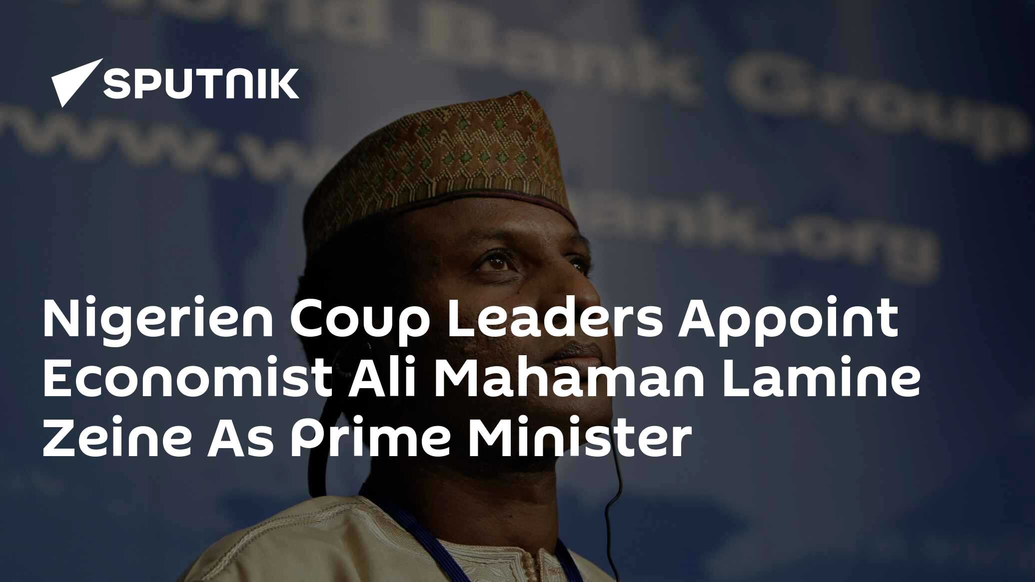 Nigerien Coup Leaders Appoint Economist Ali Mahaman Lamine Zeine As ...