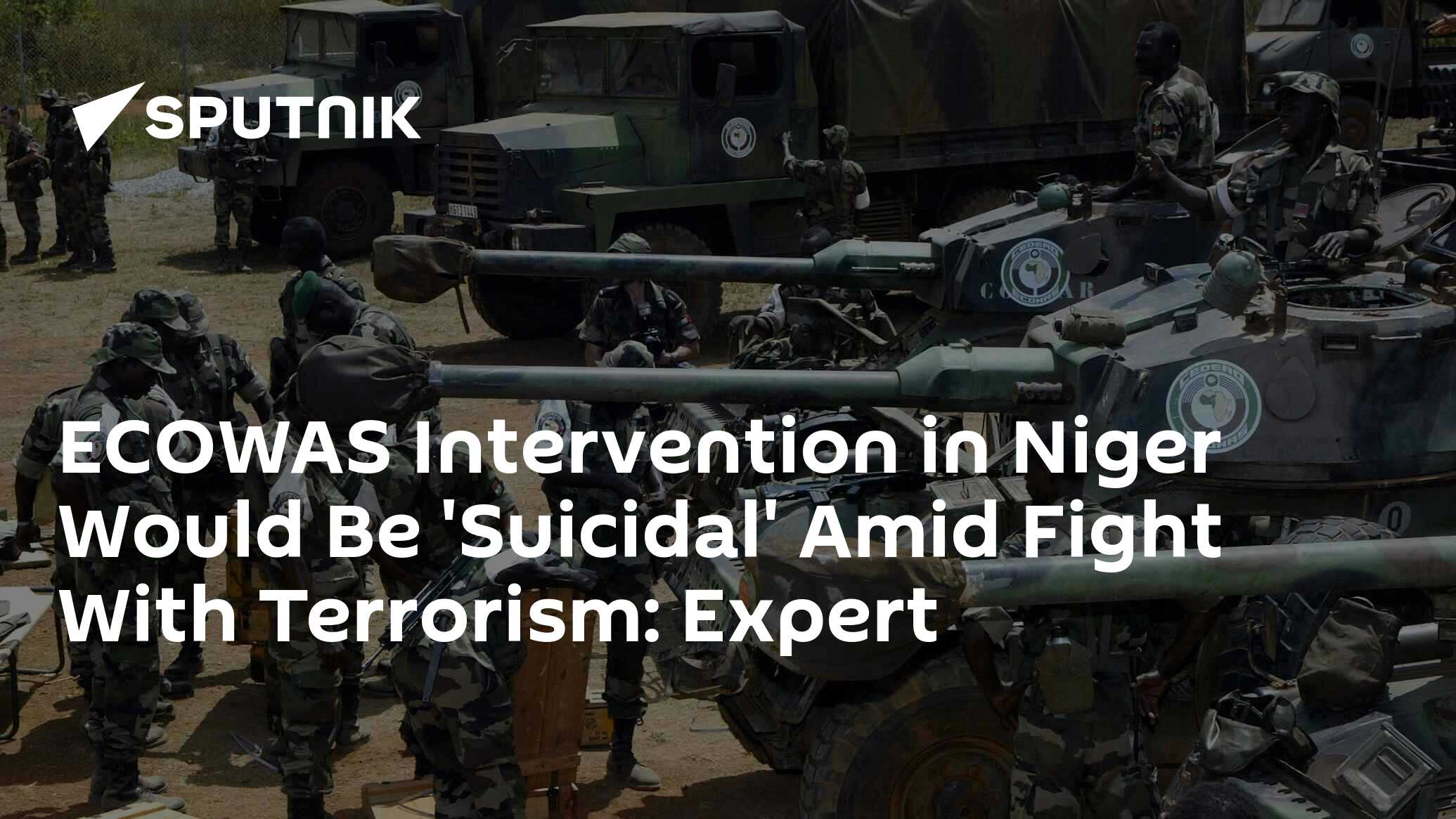ECOWAS Intervention in Niger Would Be 'Suicidal' Amid Fight With ...