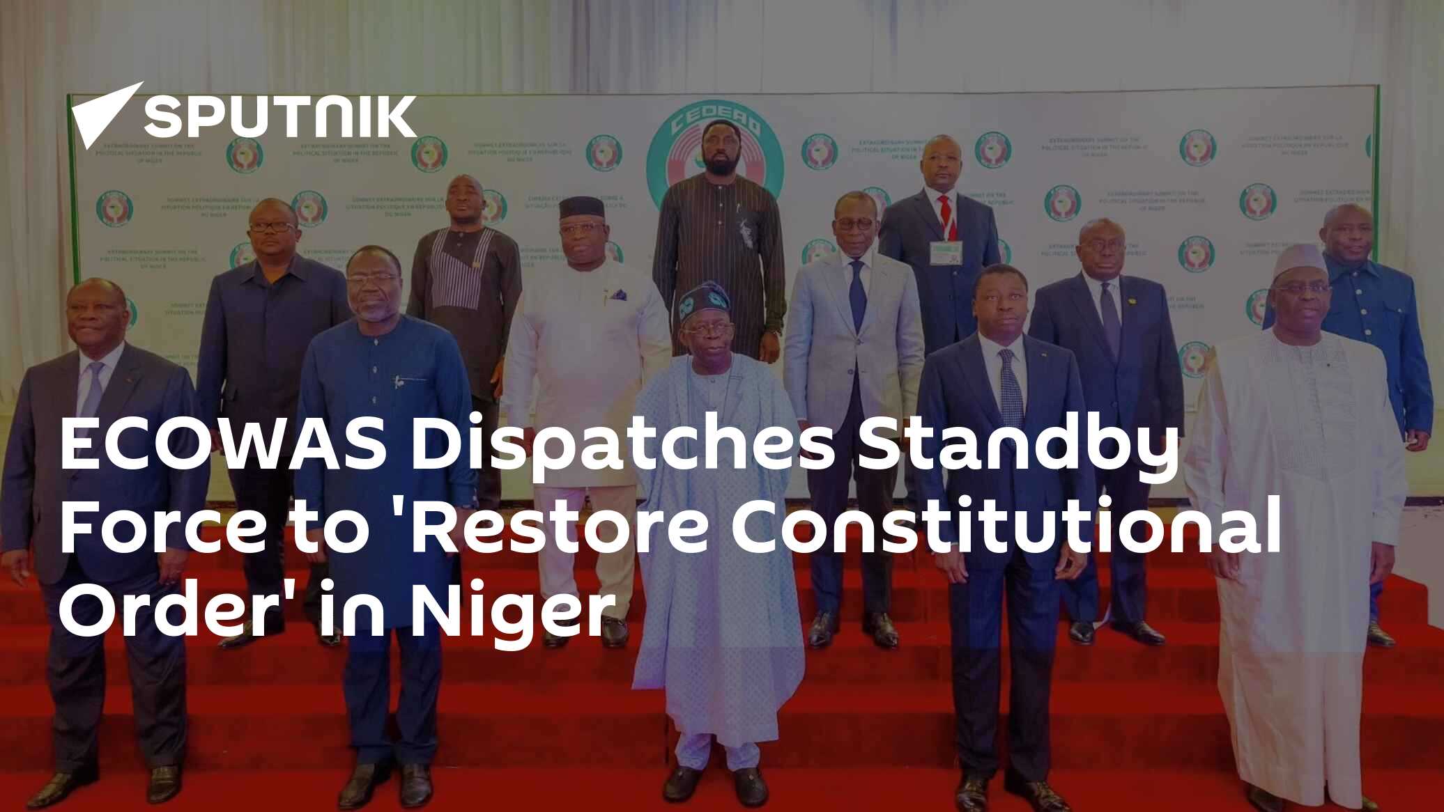 ECOWAS Dispatches Standby Force to 'Restore Constitutional Order' in ...