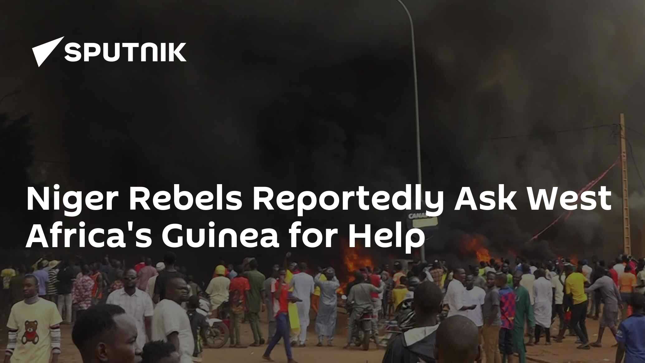 Niger Rebels Reportedly Ask West Africa's Guinea for Help - 13.08.2023 ...