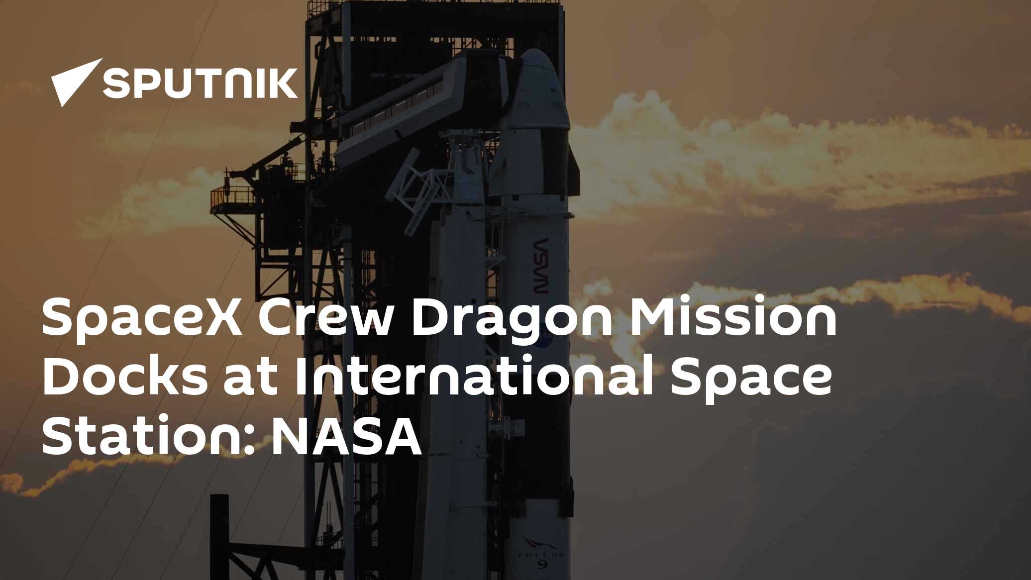 SpaceX Crew Dragon Mission Docks at International Space Station: NASA ...