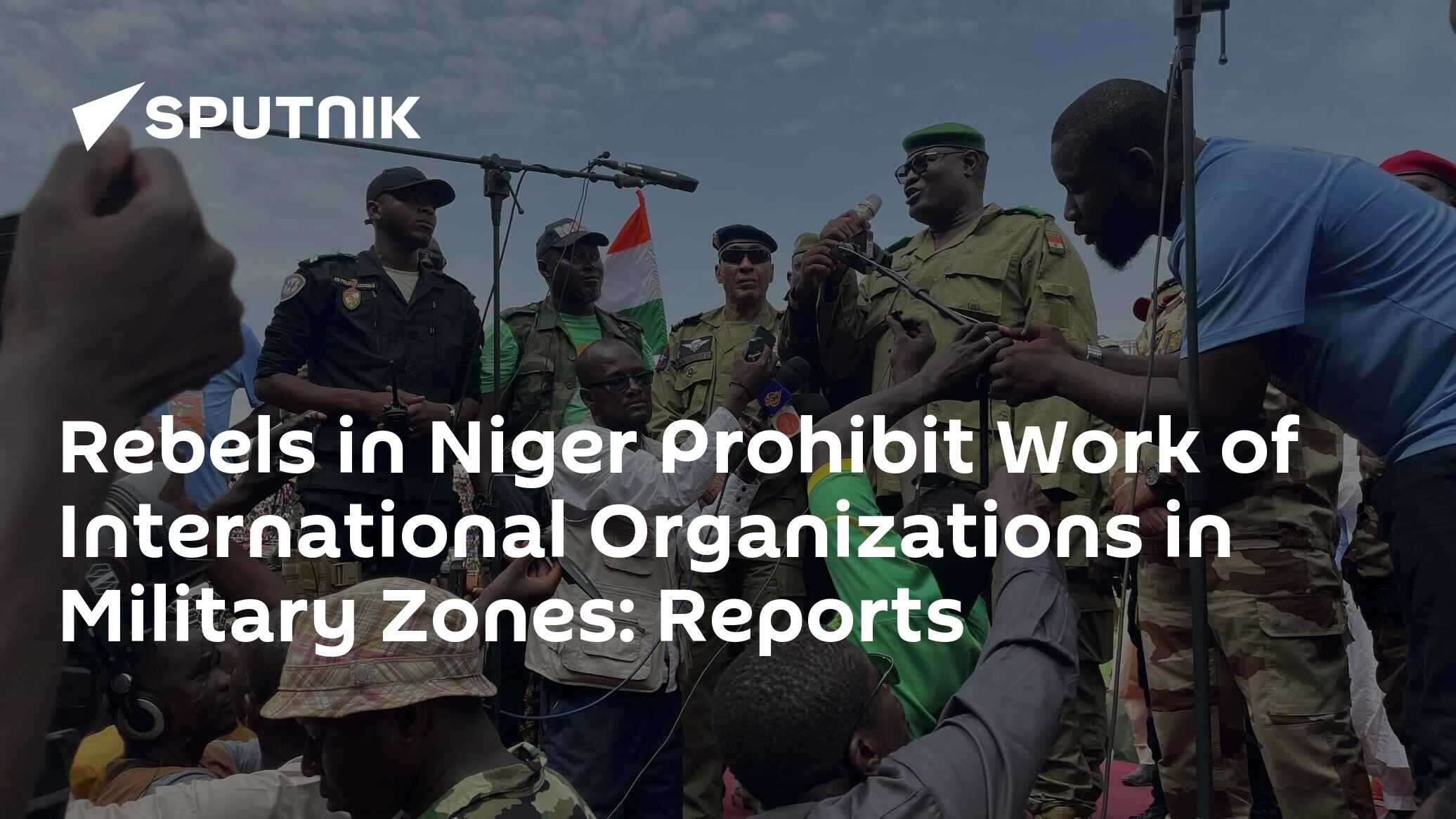 Rebels in Niger Prohibit Work of International Organizations in ...