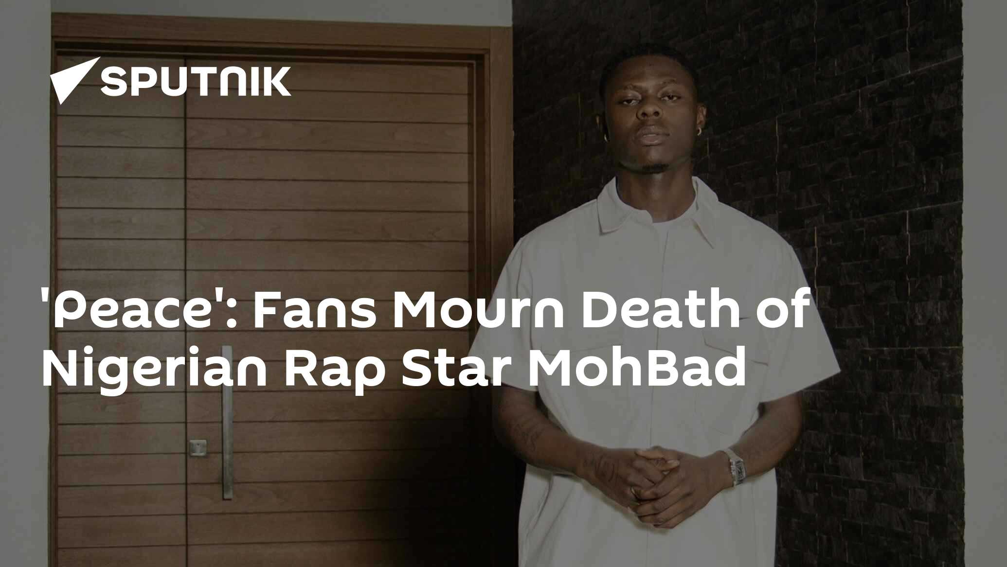 'Peace': Fans Mourn Death of Nigerian Rap Star MohBad - 13.09.2023 ...