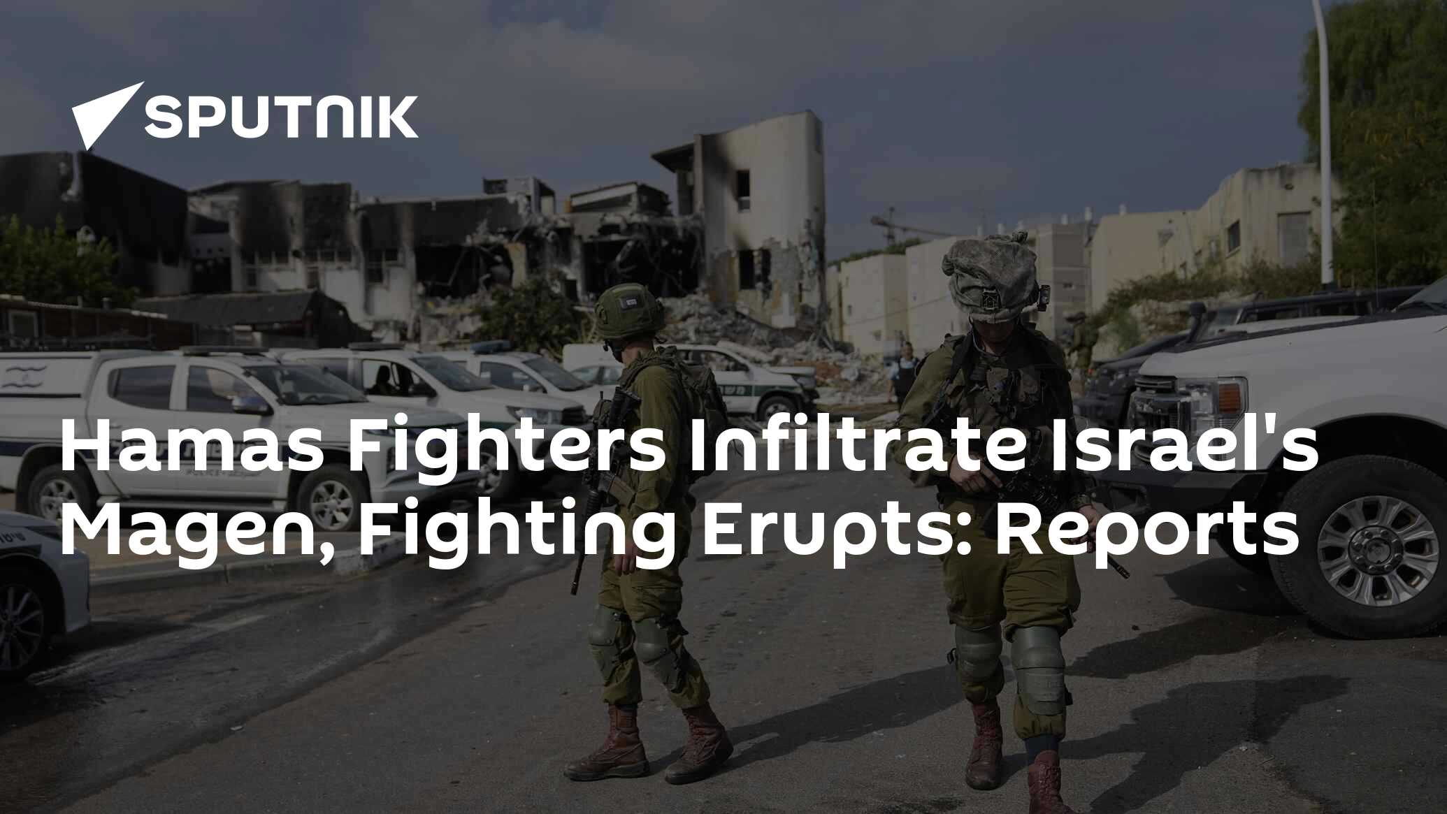 Hamas Fighters Infiltrate Israel's Magen, Fighting Erupts: Reports - 08 ...