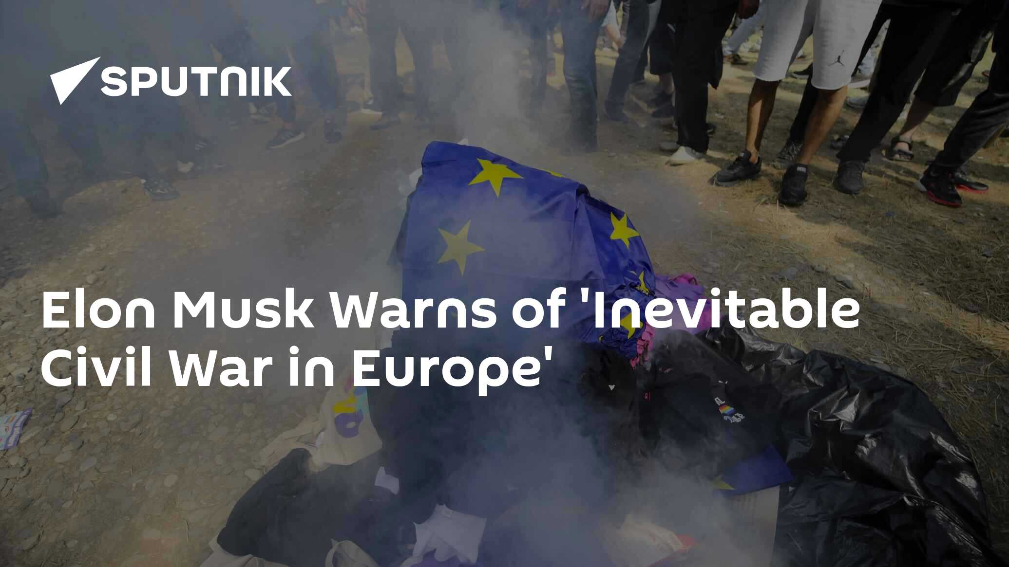 Elon Musk Warns of 'Inevitable Civil War in Europe' - 11.10.2023 ... Elon Musk Warns of 'Inevitable Civil War in Europe' - 11.10.2023 ...
