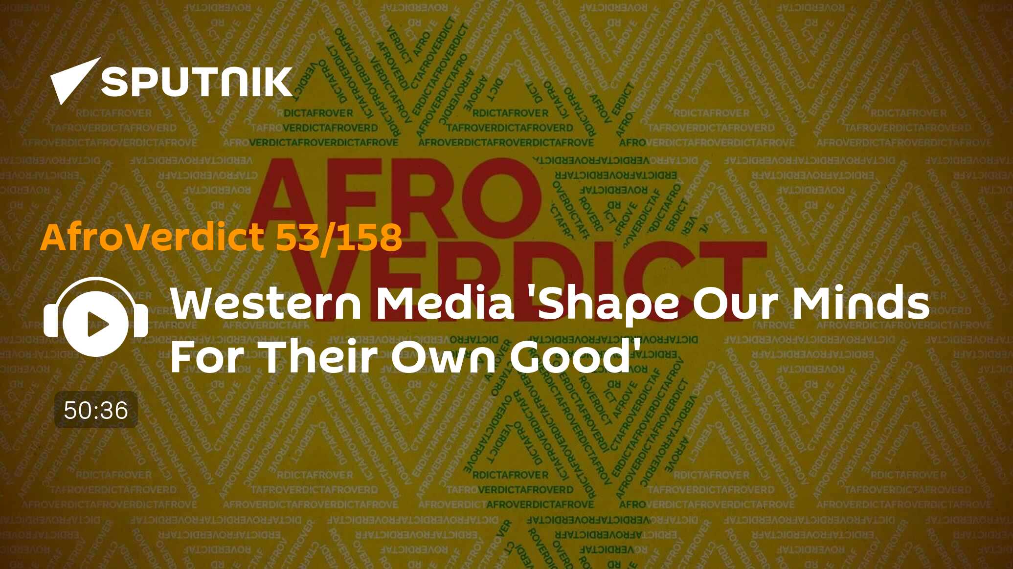 Western Media 'Shape Our Minds For Their Own Good' - 27.10.2023 ...