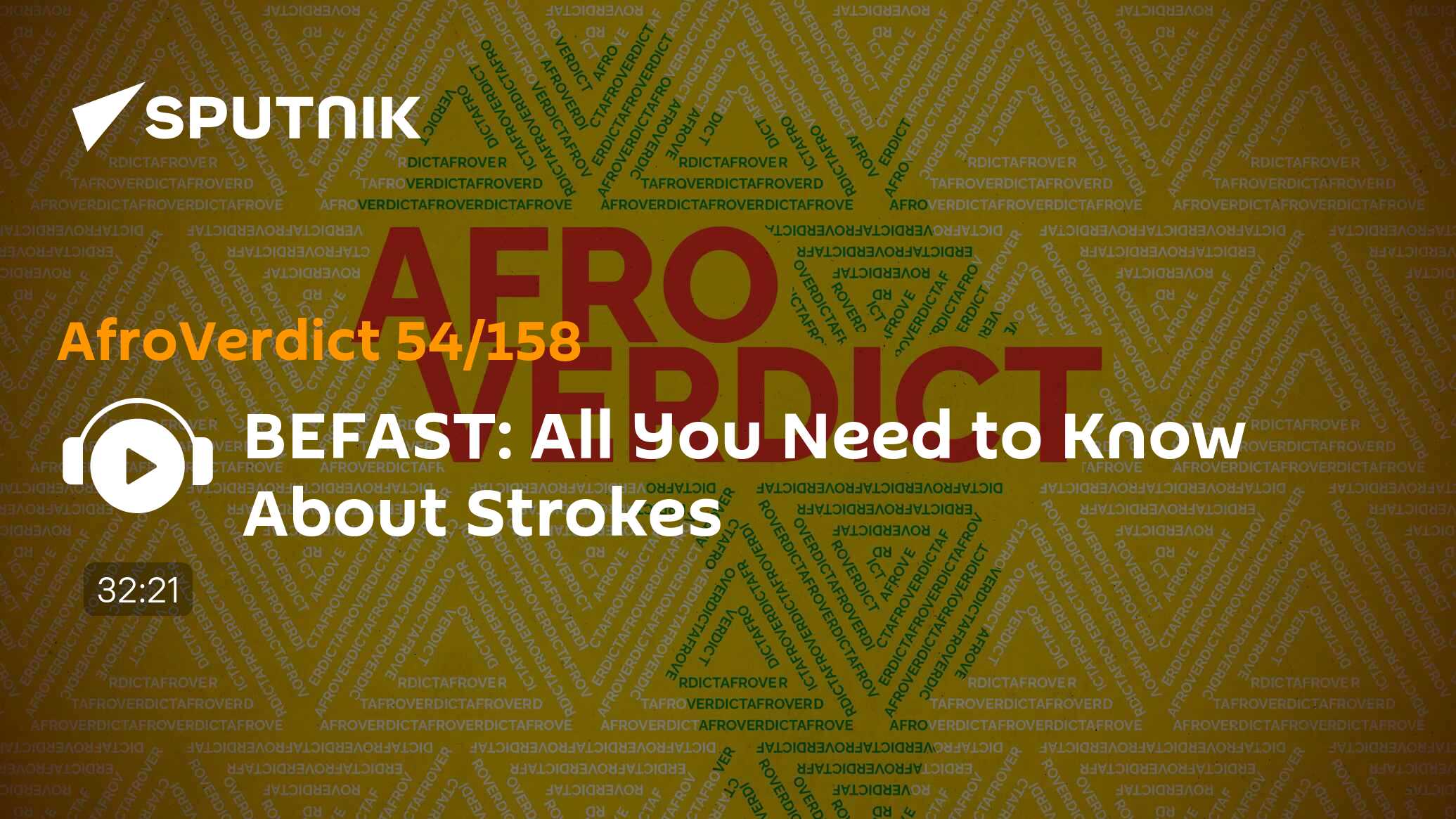 BEFAST: All You Need to Know About Strokes - 29.10.2023, Sputnik Africa