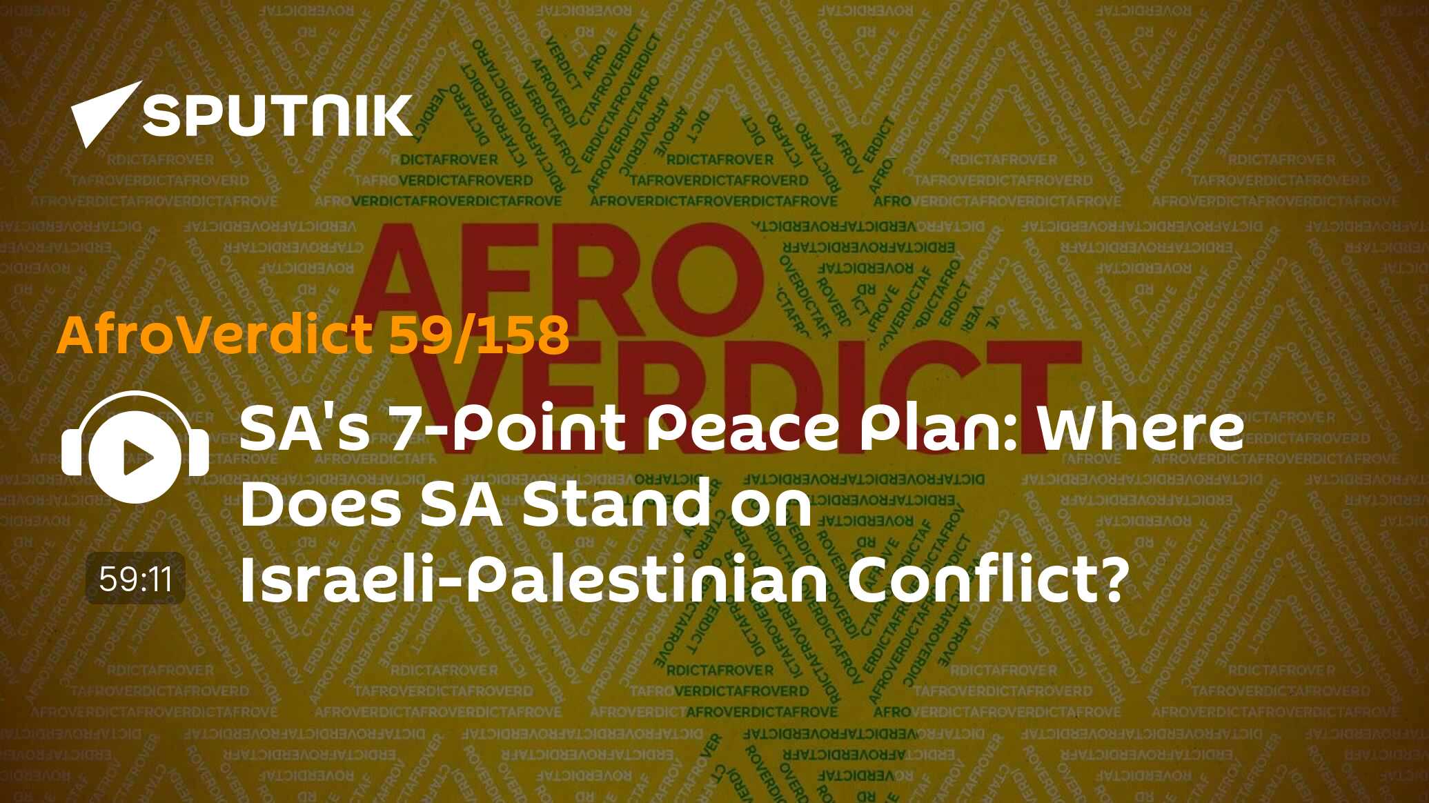 SA's 7-Point Peace Plan: Where Does SA Stand on Israeli-Palestinian ...