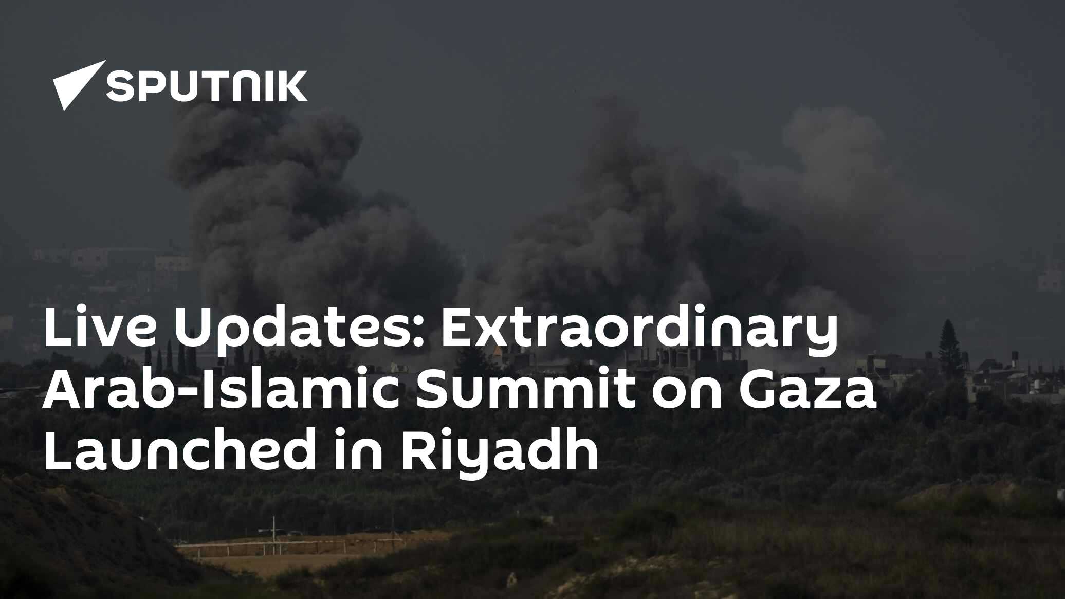 Live Updates: Extraordinary Arab-Islamic Summit on Gaza Launched in ...