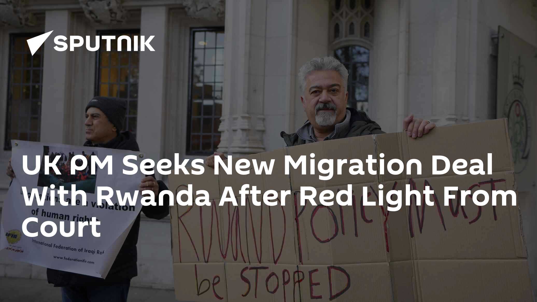 UK PM Seeks New Migration Deal With Rwanda After Red Light From Court ...