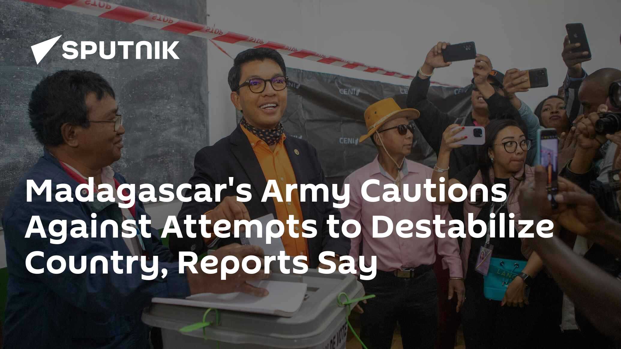 Madagascar's Army Cautions Against Attempts to Destabilize Country ...