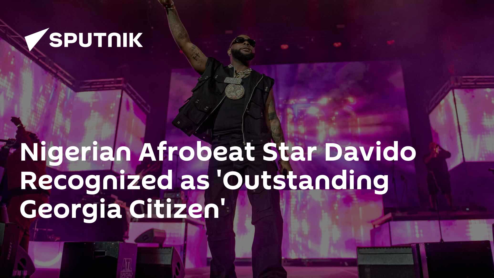 Nigerian Afrobeat Star Davido Recognized as 'Outstanding Georgia ...