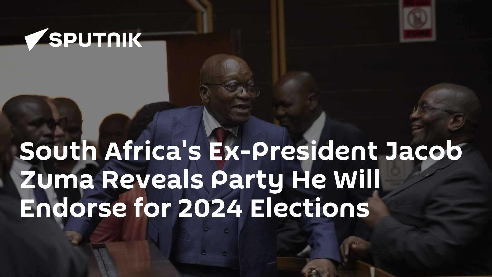 South Africas Ex President Jacob Zuma Reveals Party He Will Endorse