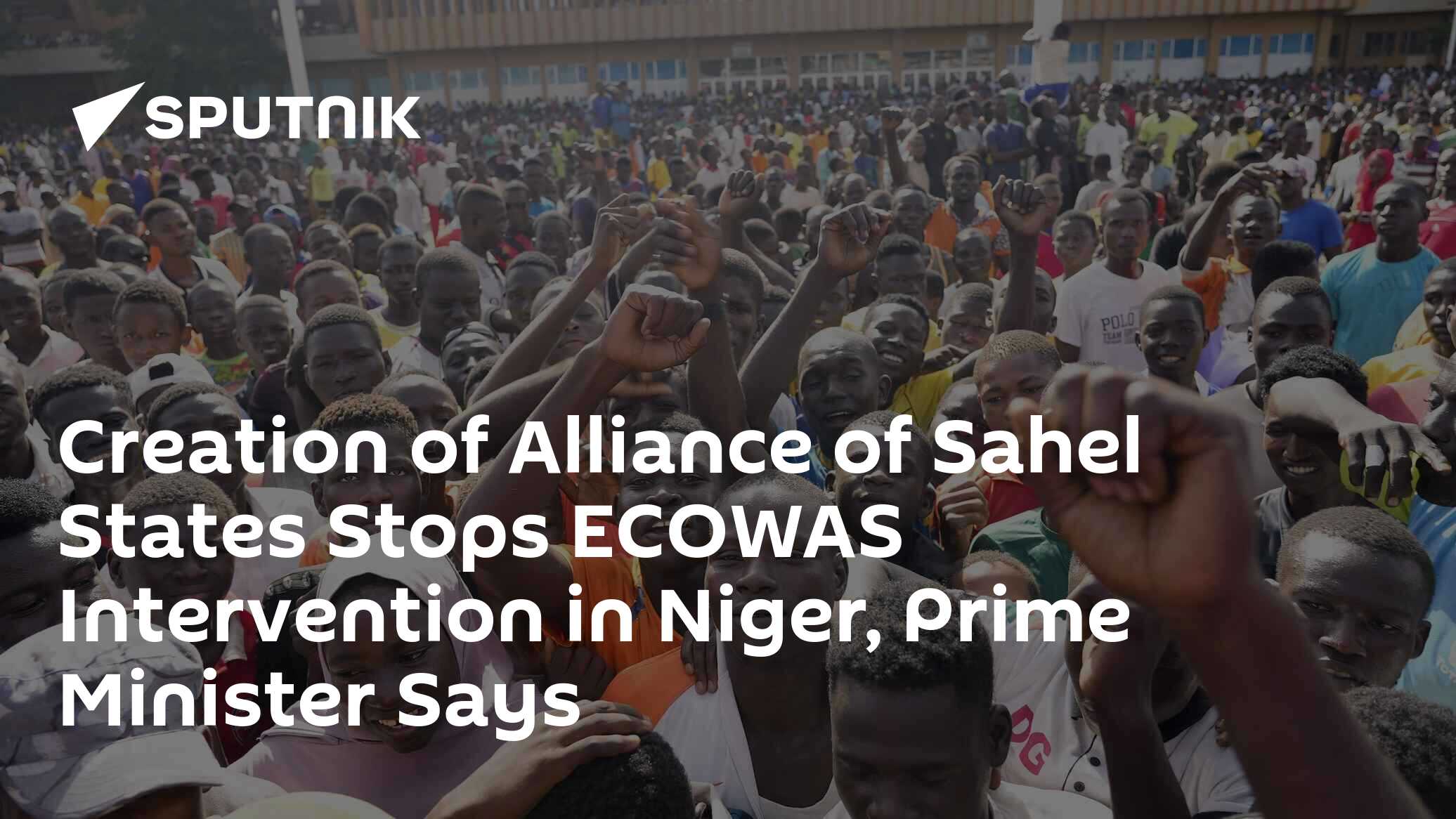 Creation of Alliance of Sahel States Stops ECOWAS Intervention in Niger ...