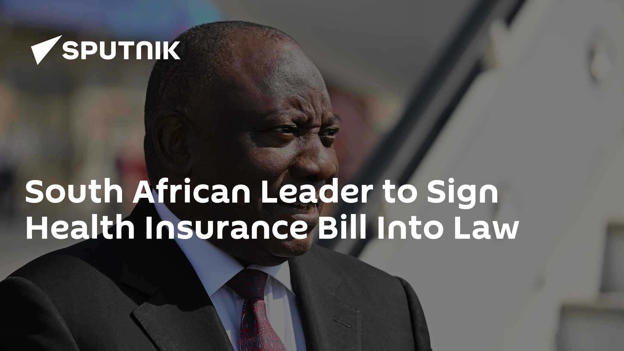South African Leader to Sign Health Insurance Bill Into Law - 16.02. ...