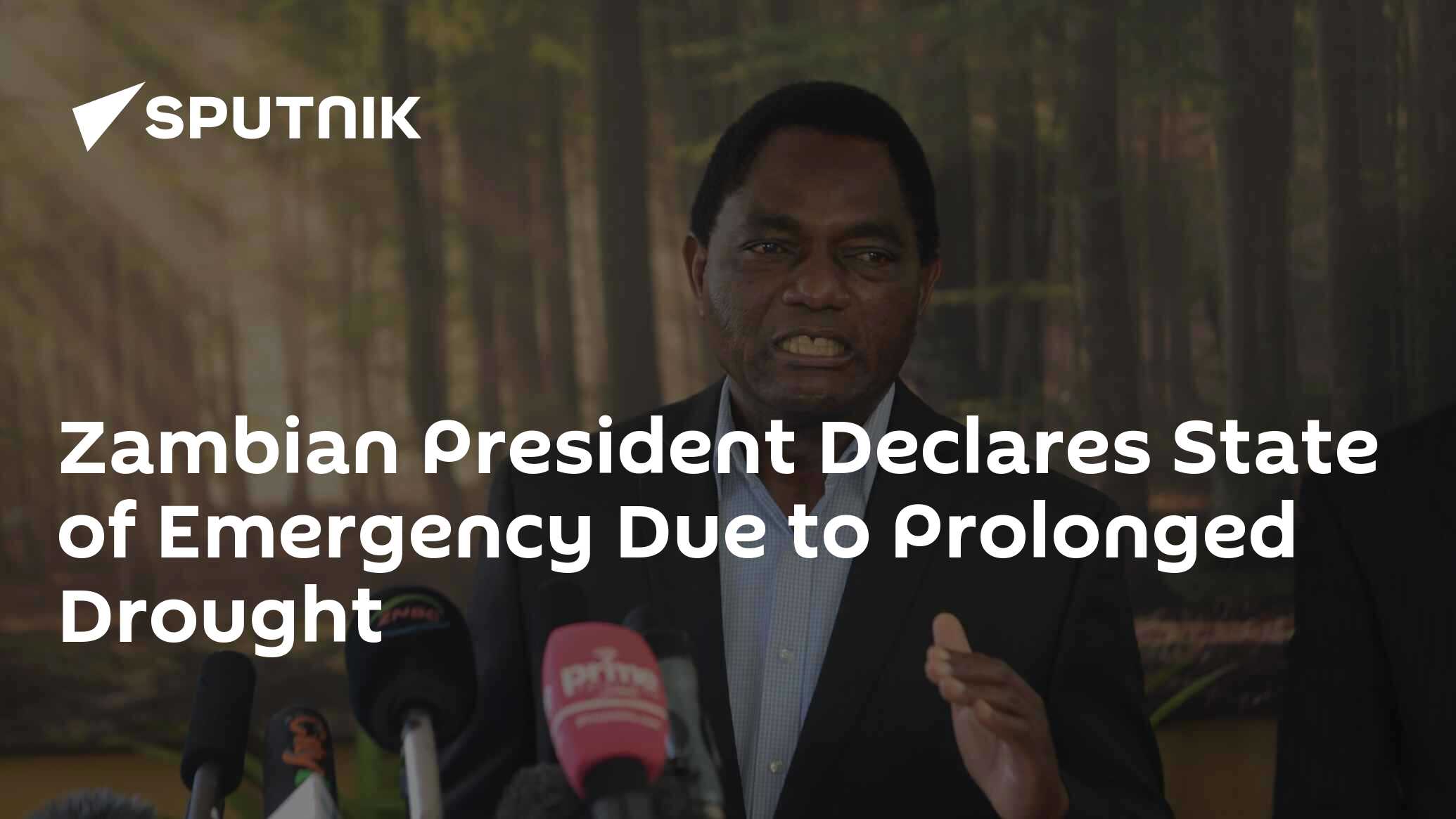 Zambian President Declares State of Emergency Due to Prolonged Drought ...