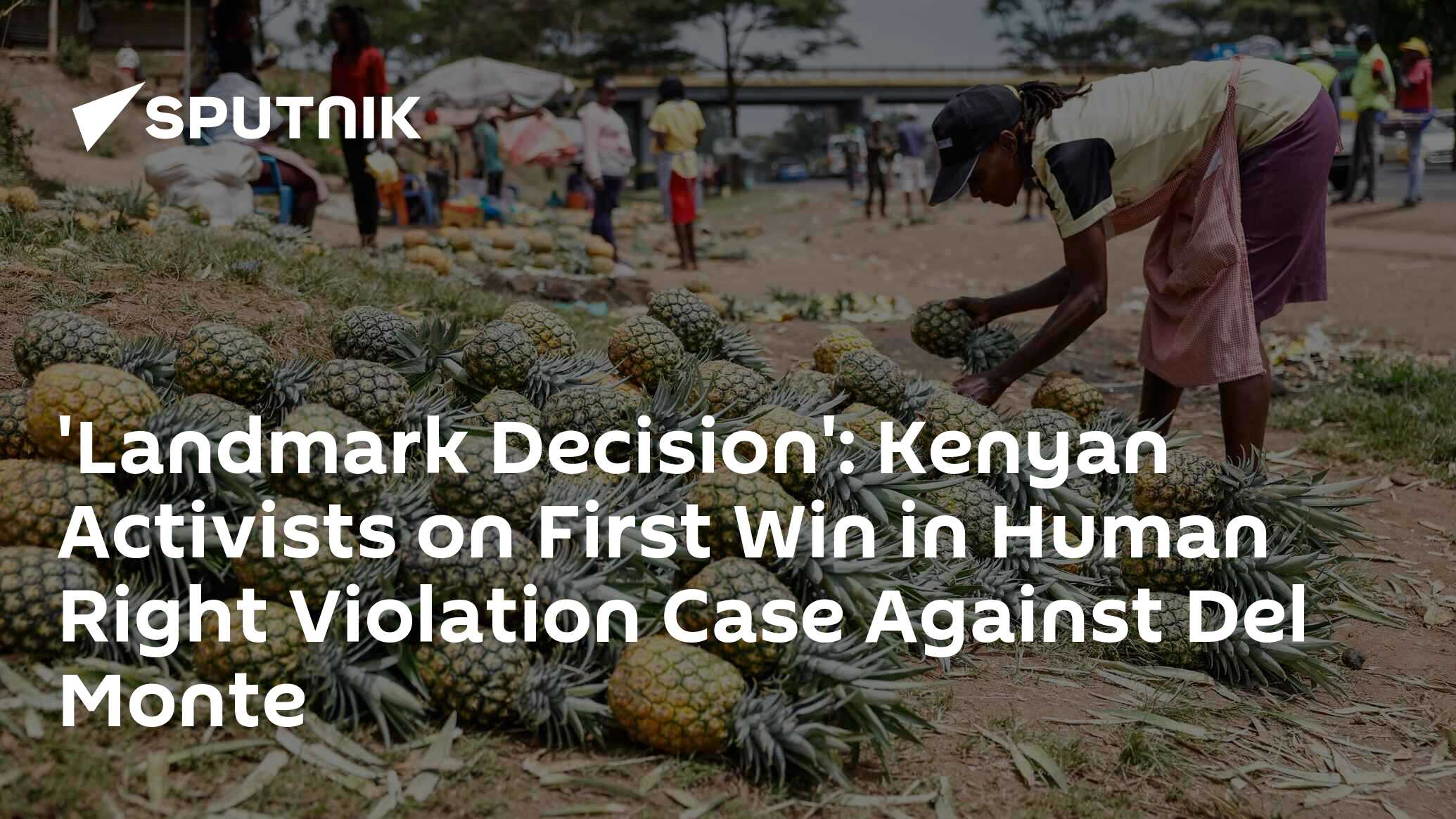 'Landmark Decision': Kenyan Activists on First Win in Human Right ...