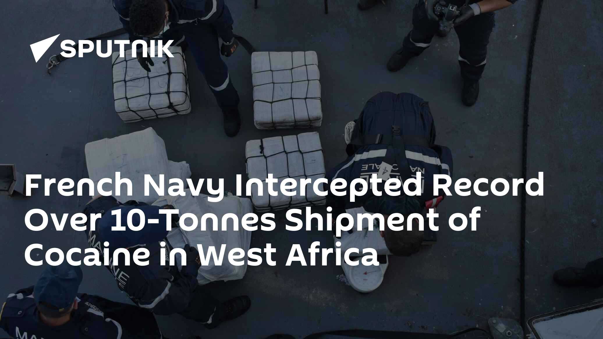 French Navy Intercepted Record Over 10-Tonnes Shipment of Cocaine in ...