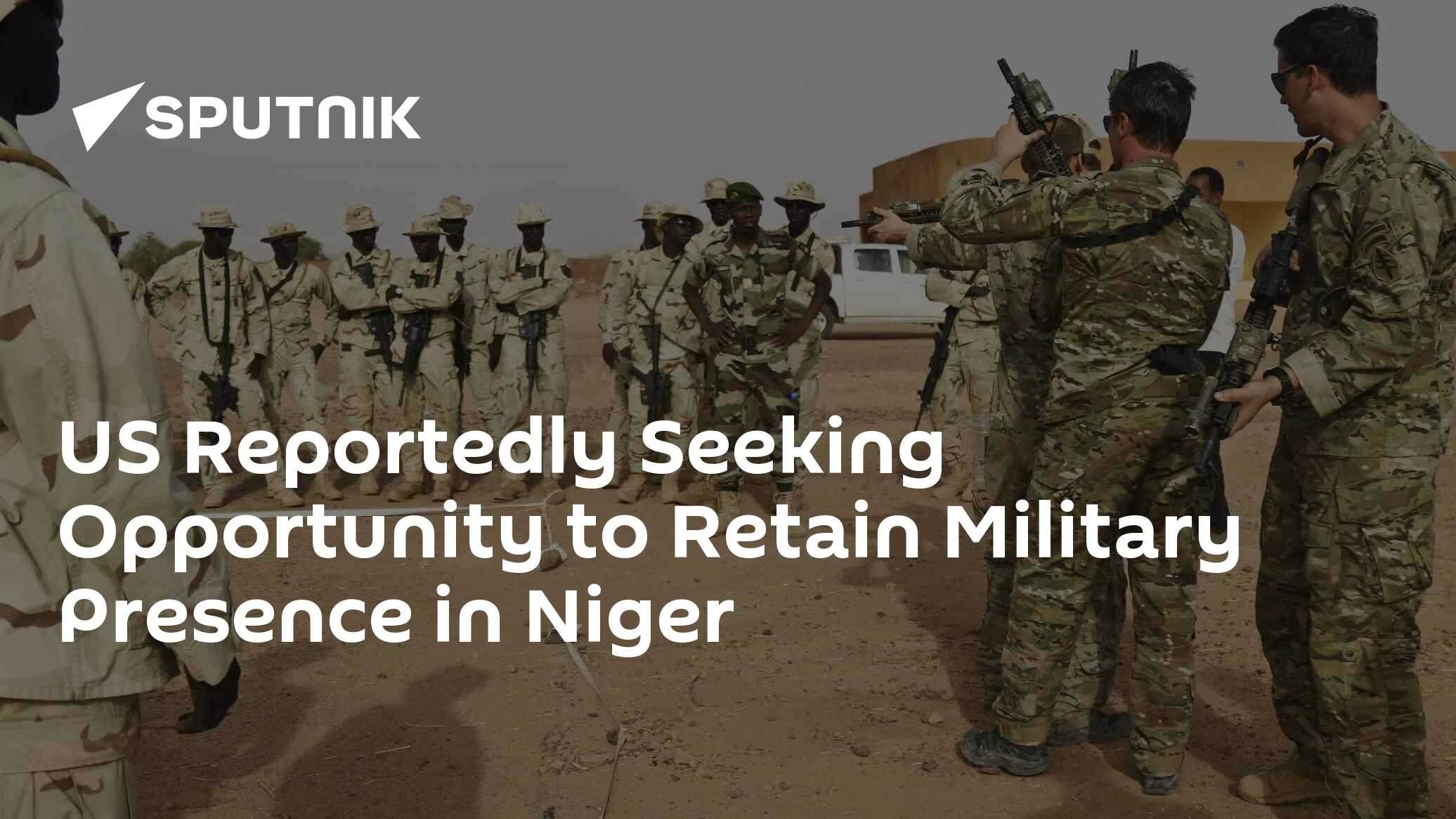 US Reportedly Seeking Opportunity to Retain Military Presence in Niger ...