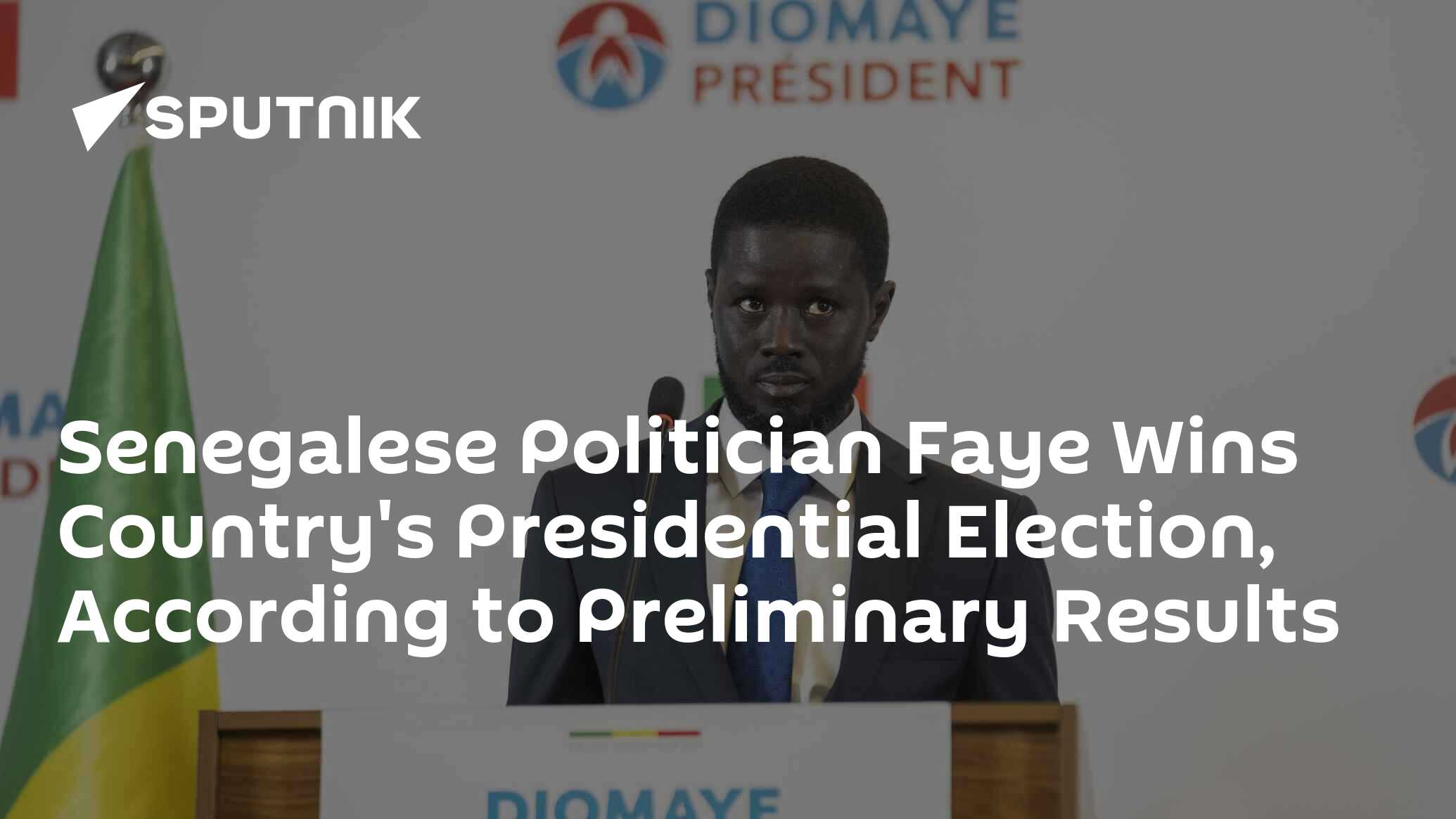 Senegalese Politician Faye Wins Country's Presidential Election ...