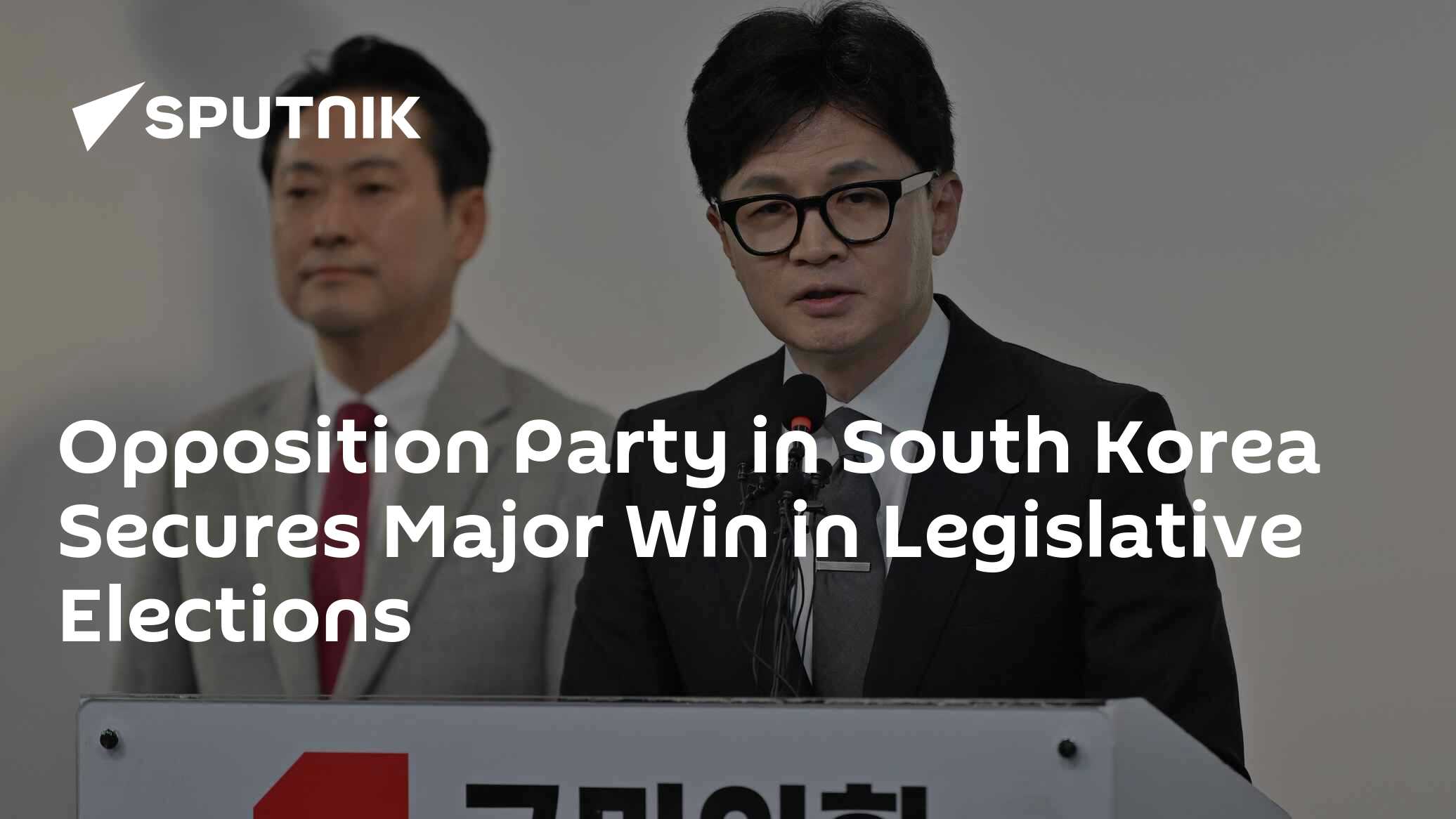 Opposition Party in South Korea Secures Major Win in Legislative ...