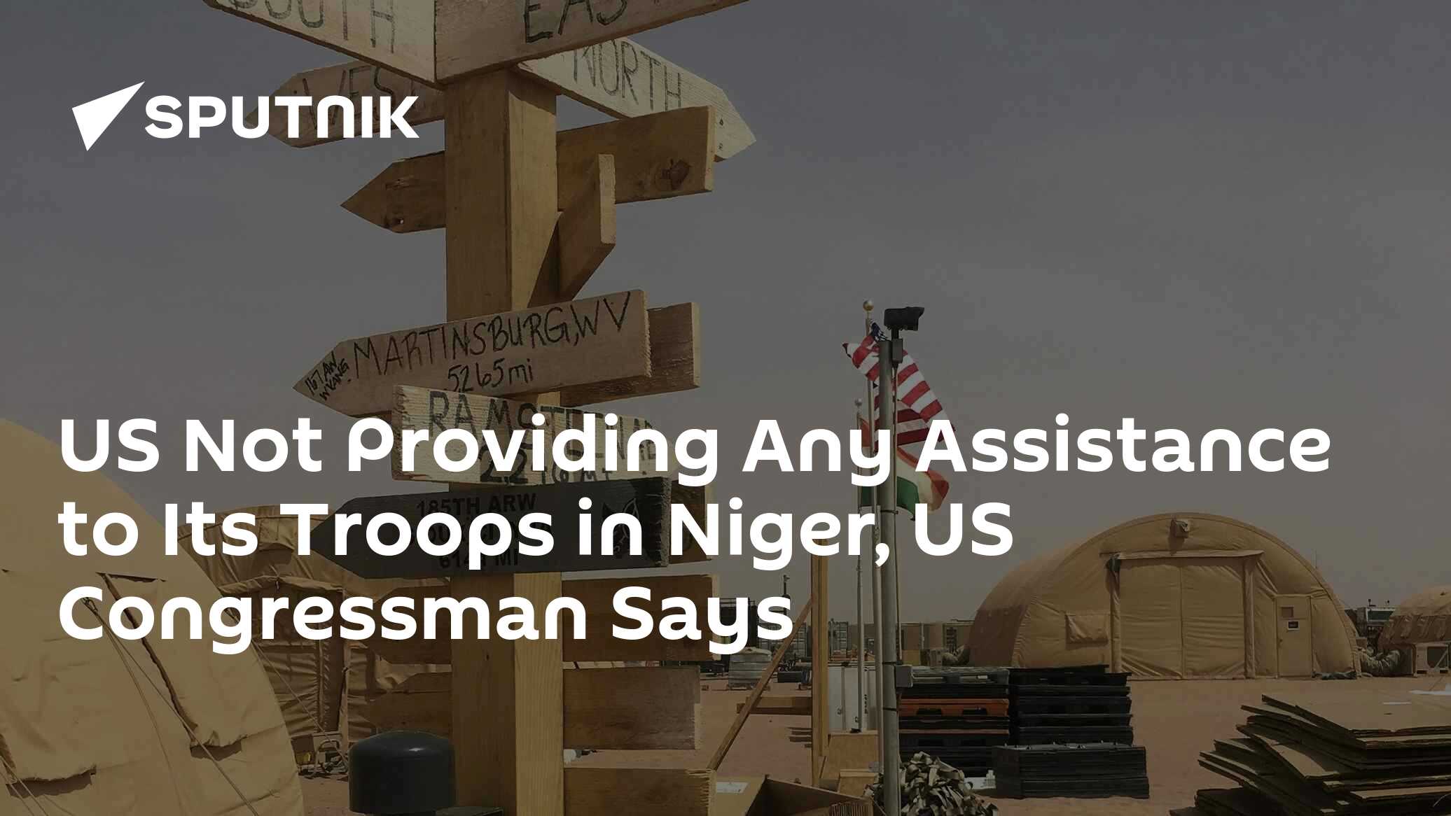 US Not Providing Any Assistance to Its Troops in Niger, US Congressman ...