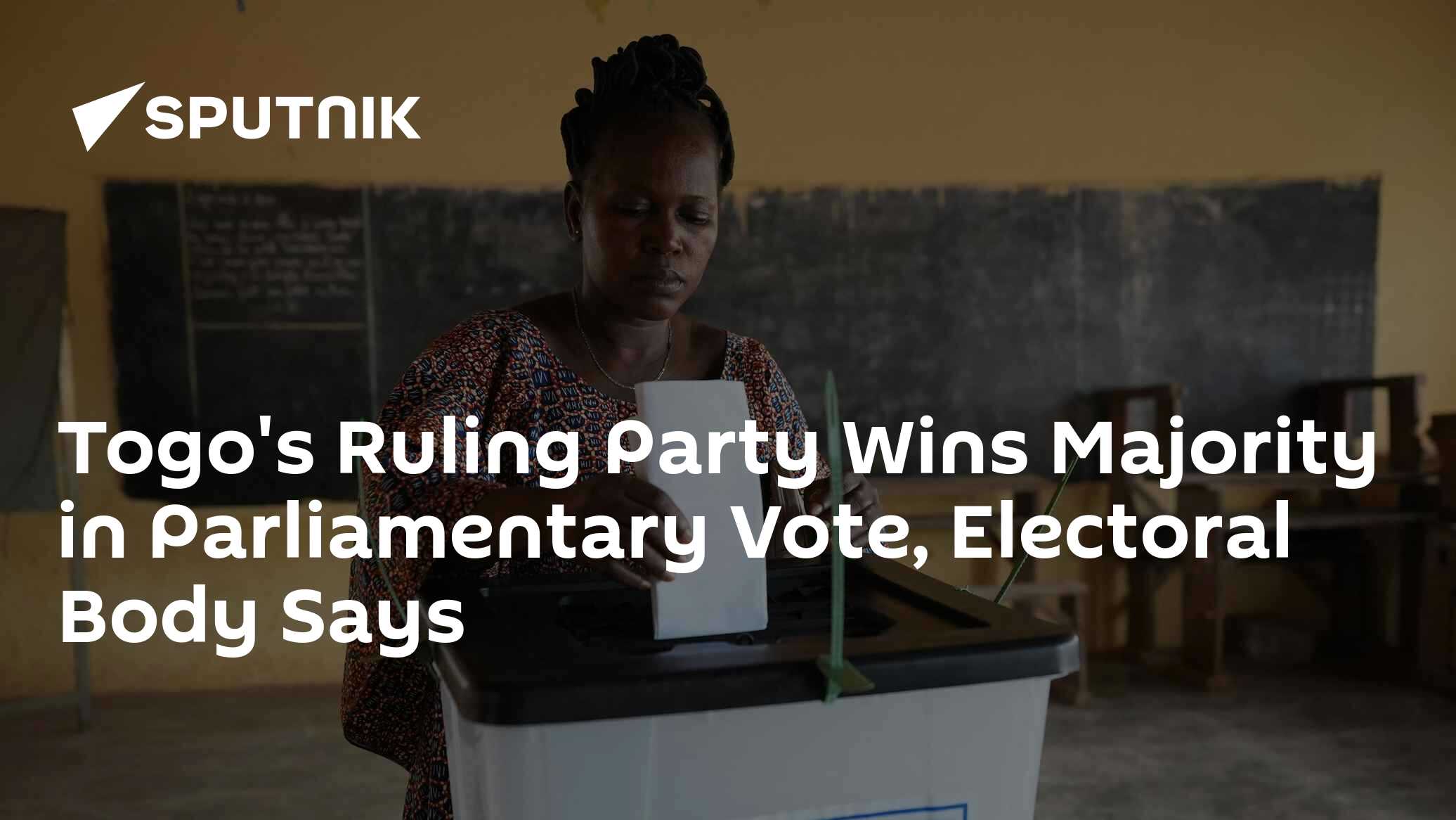 Togo's Ruling Party Wins Majority in Parliamentary Vote, Electoral Body ...