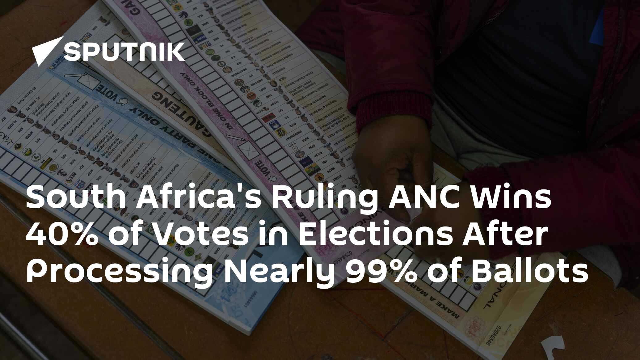 South Africa's Ruling ANC Wins 40% of Votes in Elections After ...
