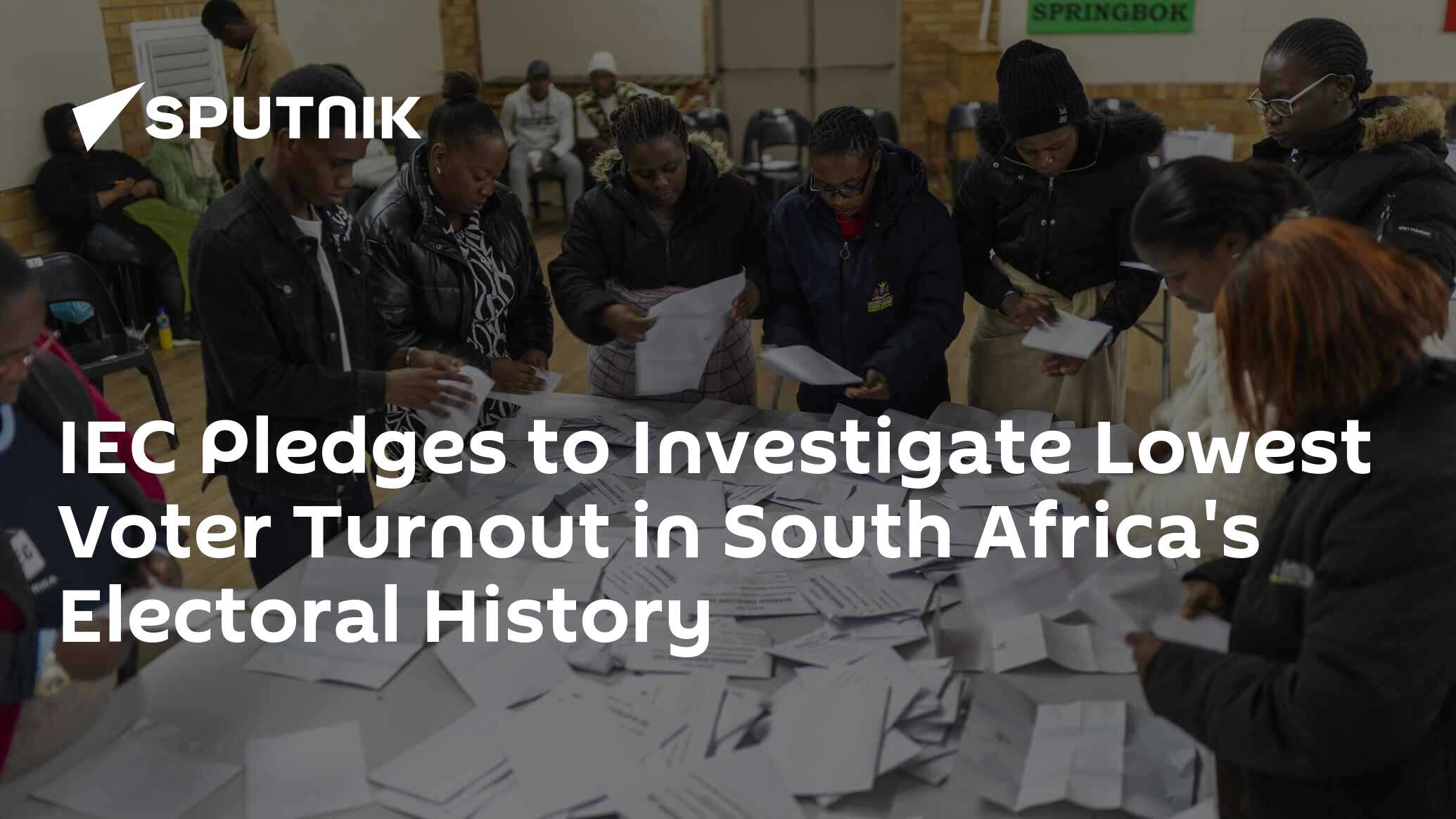 IEC Pledges to Investigate Lowest Voter Turnout in South Africa's ...