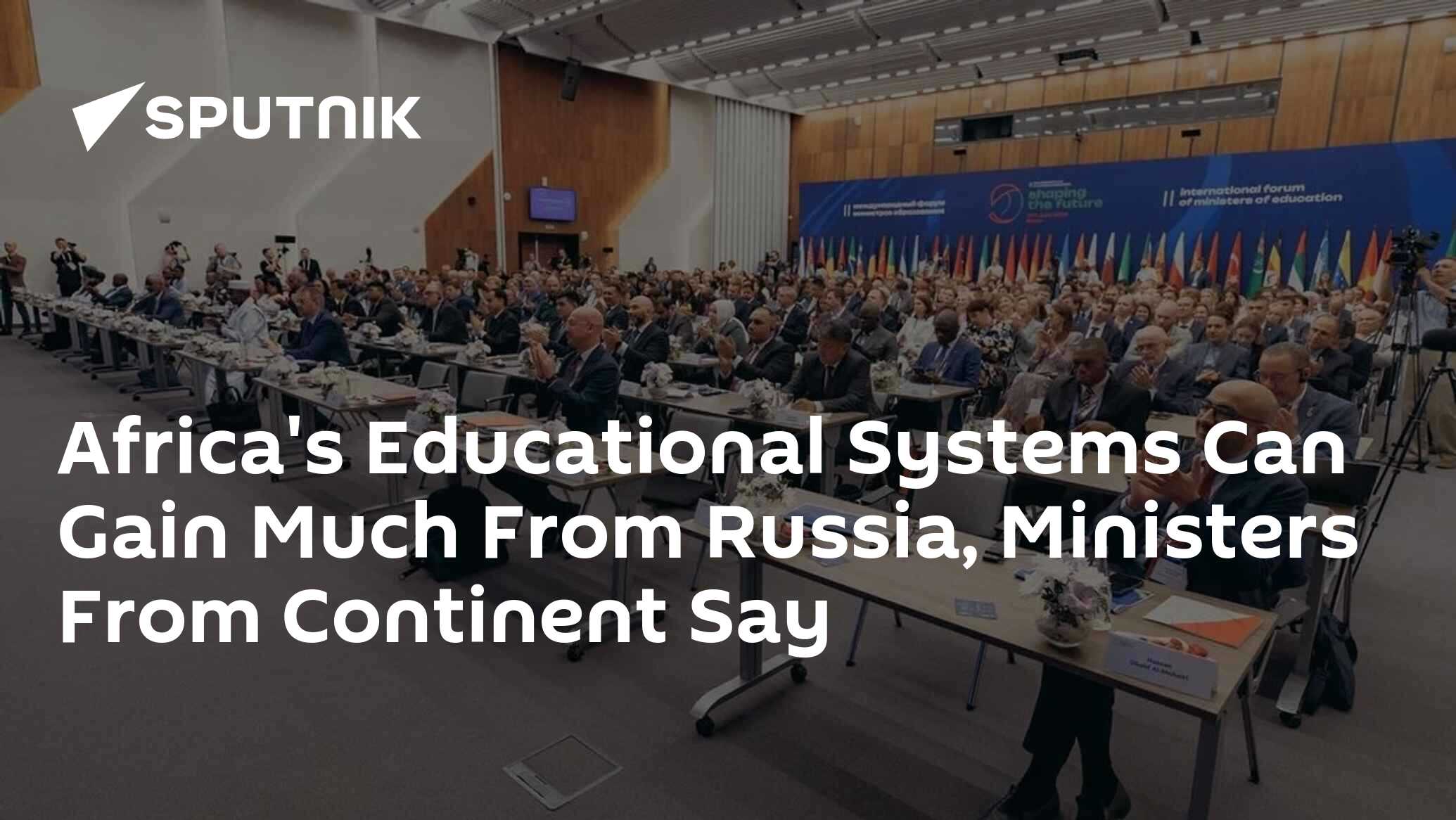 Africa's Educational Systems Can Gain Much From Russia, Ministers From Continent Say - 10.06. ...