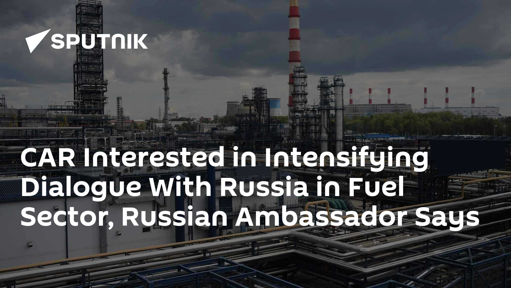 CAR Interested in Intensifying Dialogue With Russia in Fuel Sector ...