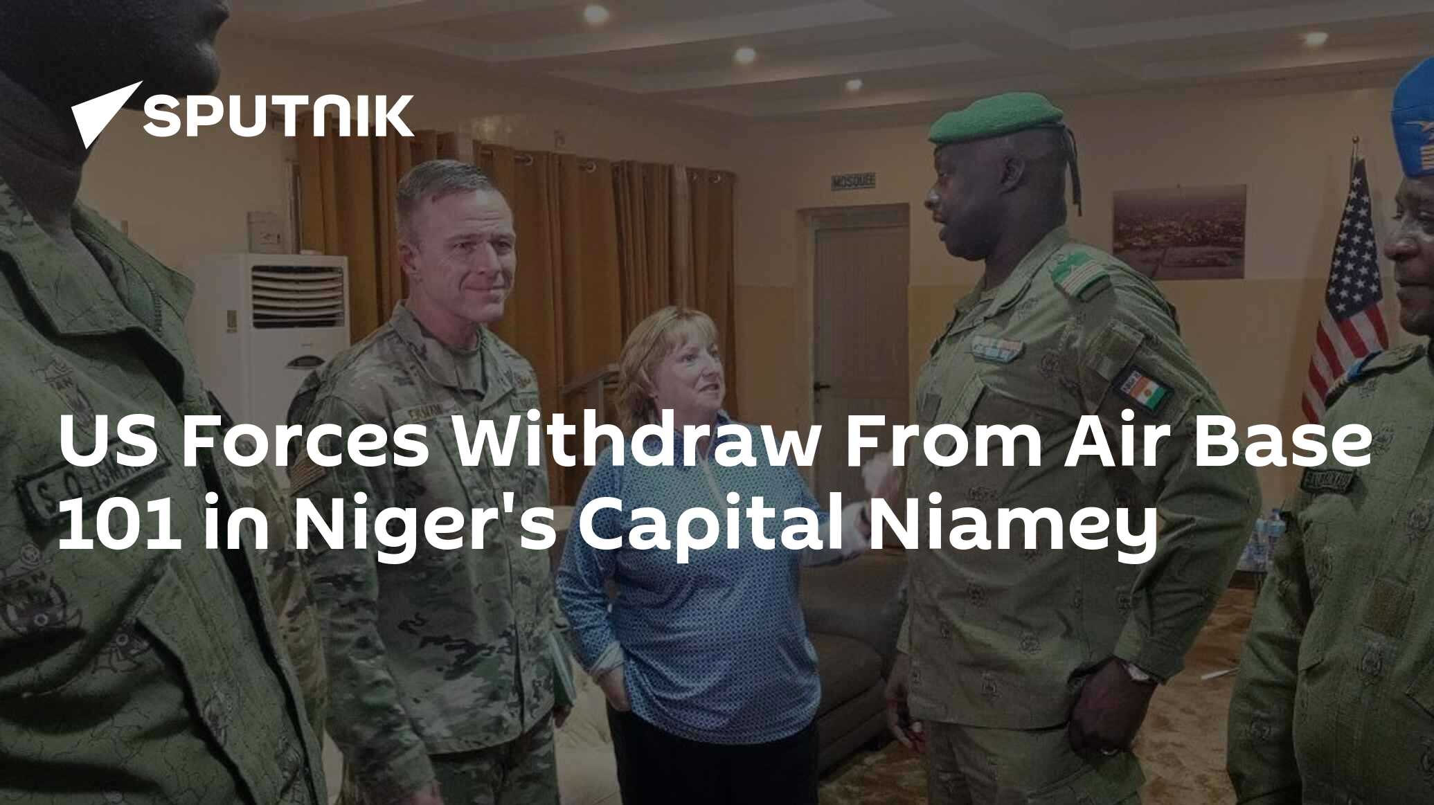 US Forces Withdraw From Air Base 101 in Niger's Capital Niamey - 08.07. ...