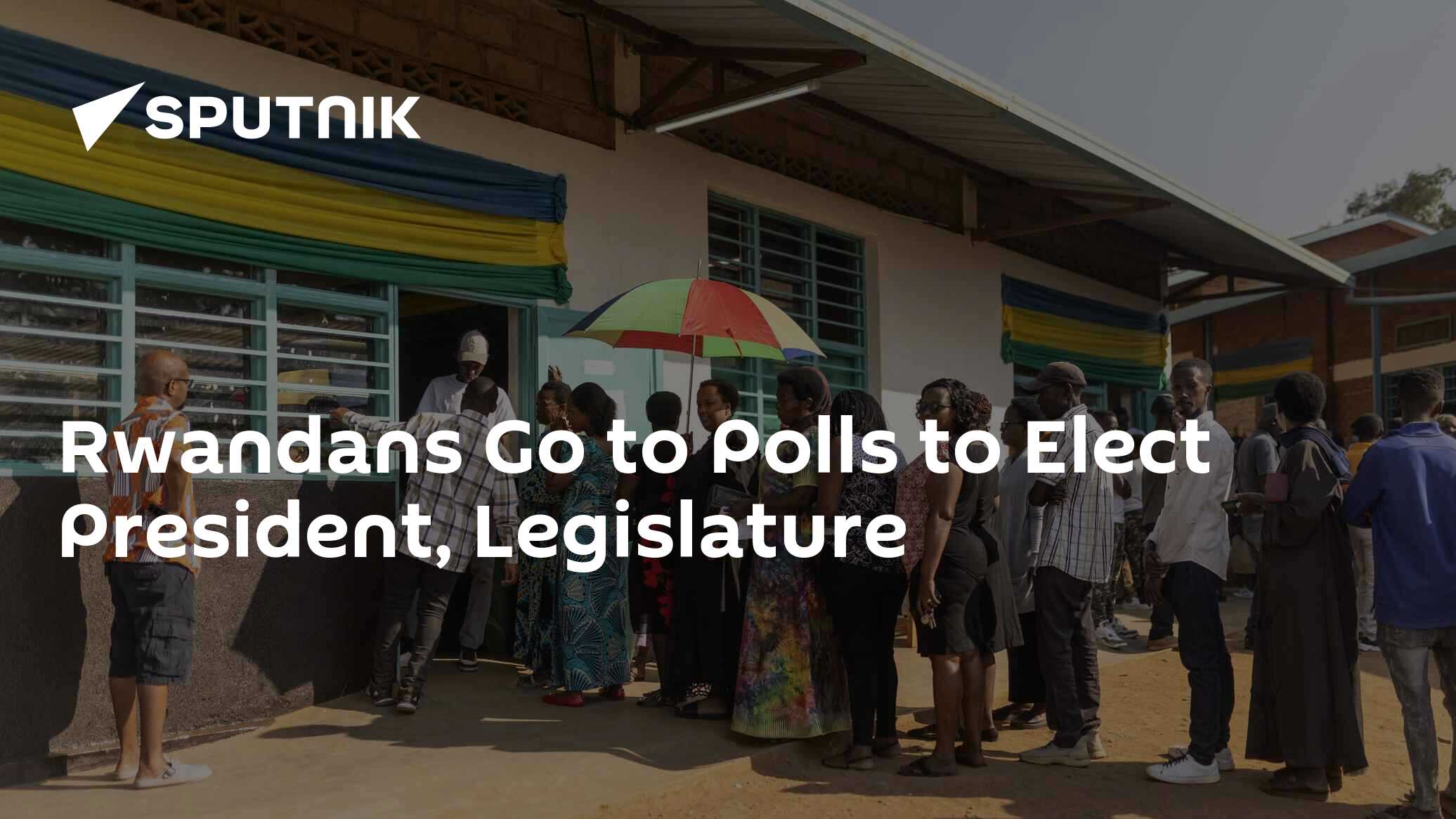 Rwandans Go to Polls to Elect President, Legislature - 15.07.2024 ...