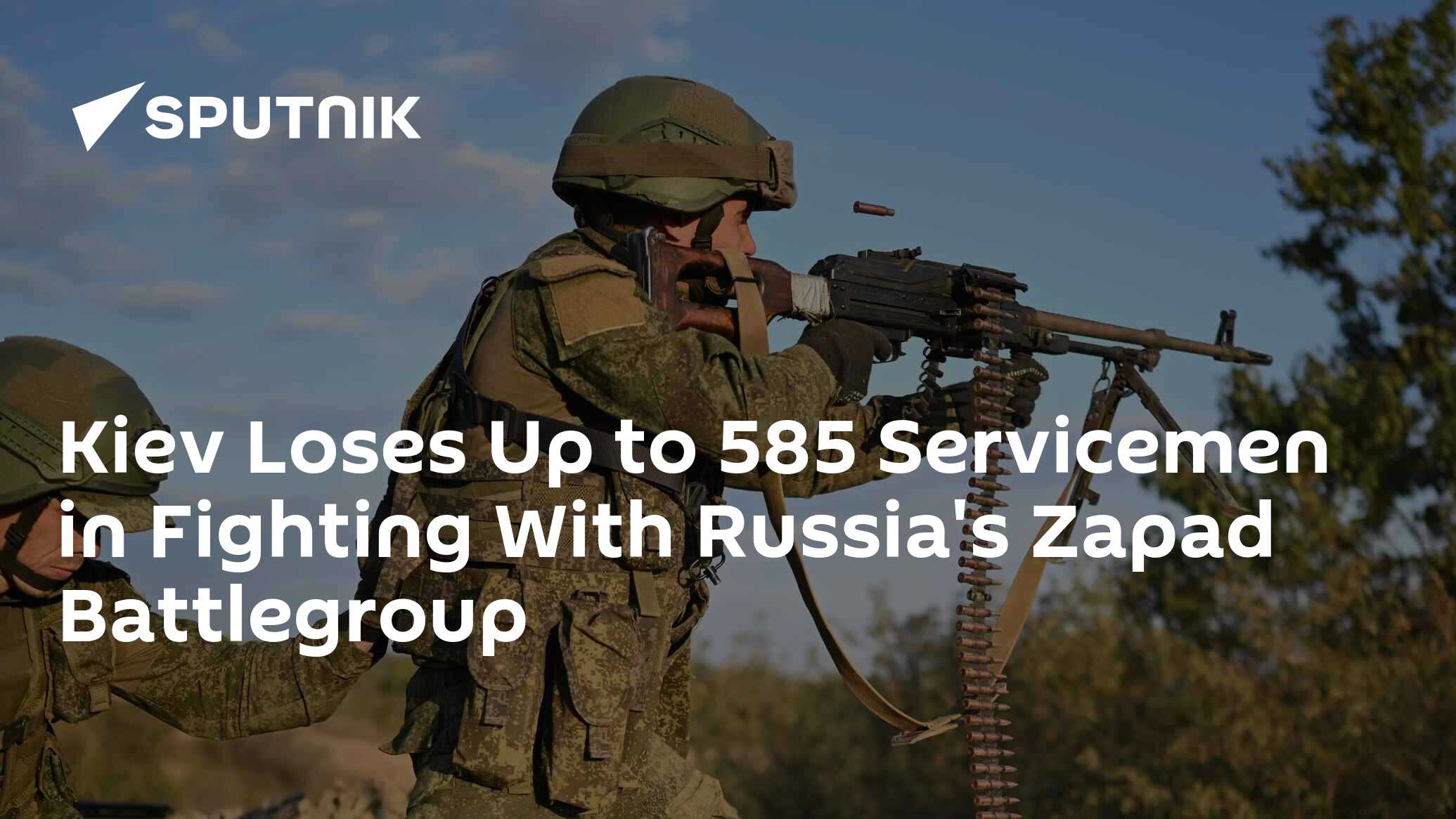 Kiev Loses Up to 585 Servicemen in Fighting With Russia's Zapad ...