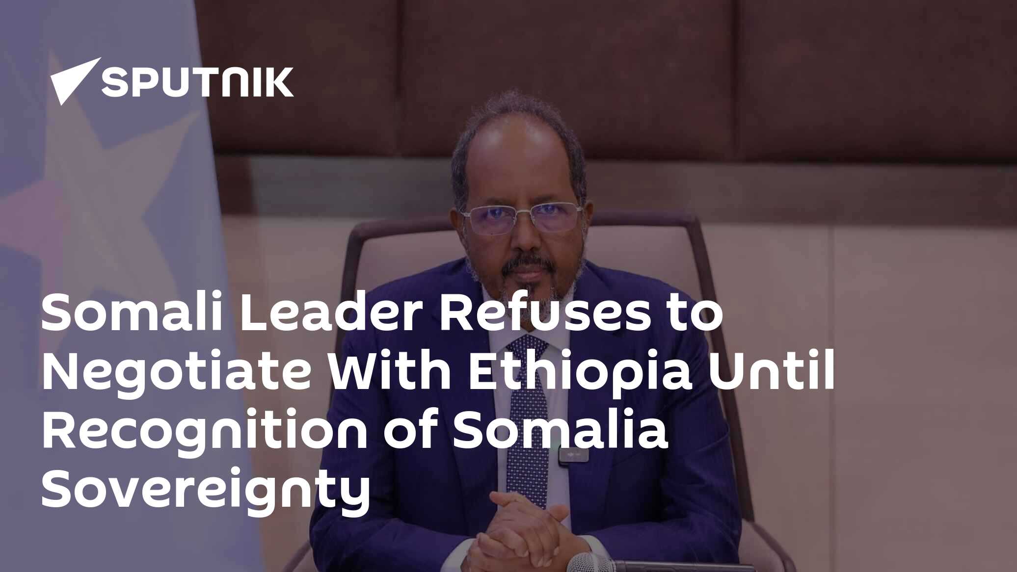 Somali Leader Refuses to Negotiate With Ethiopia Until Recognition of ...
