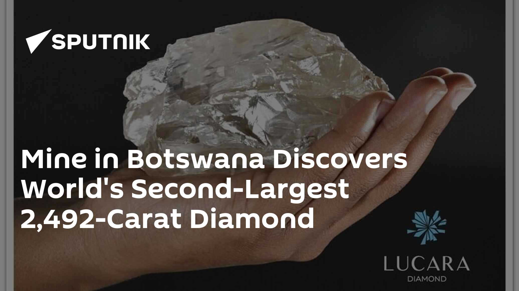 Mine in Botswana Discovers World's Second-Largest 2,492-Сarat Diamond ... Mine in Botswana Discovers World's Second-Largest 2,492-Сarat Diamond ...
