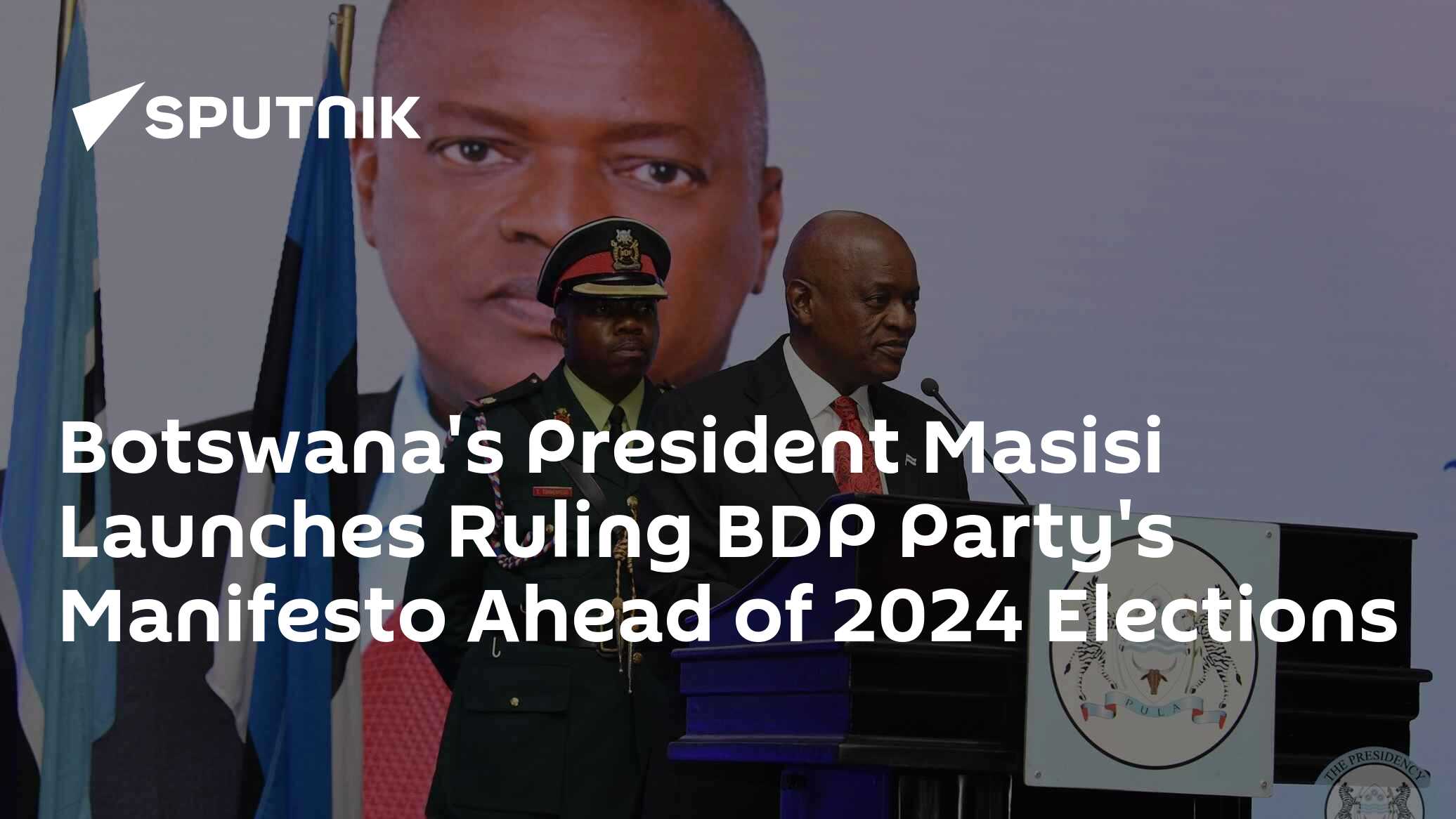 Botswana's President Masisi Launches Ruling BDP Party's Manifesto Ahead ...