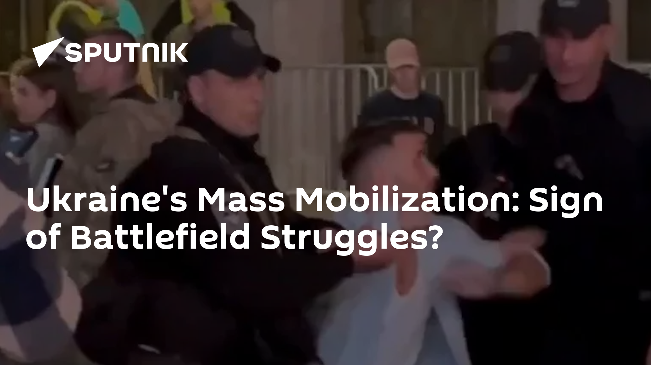 Ukraine's Mass Mobilization: Sign of Battlefield Struggles? - 13.10. ...