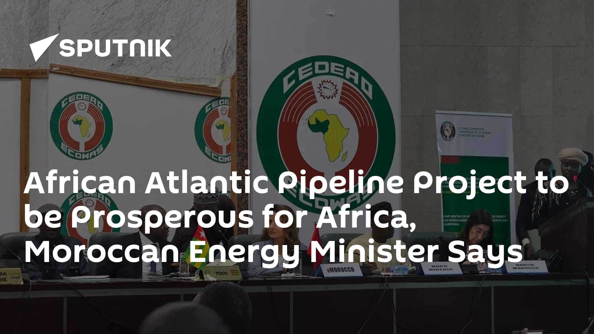 African Atlantic Pipeline Project to be Prosperous for Africa, Moroccan ...