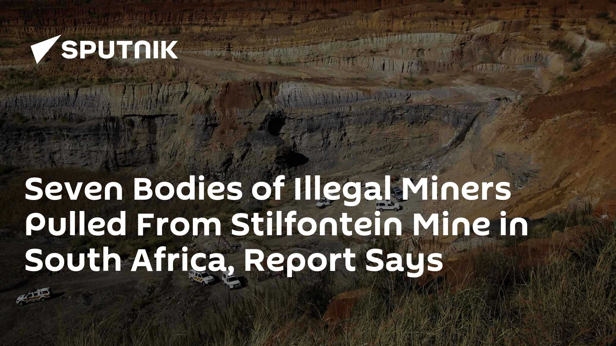 Seven Bodies of Illegal Miners Pulled From Stilfontein Mine in South ...